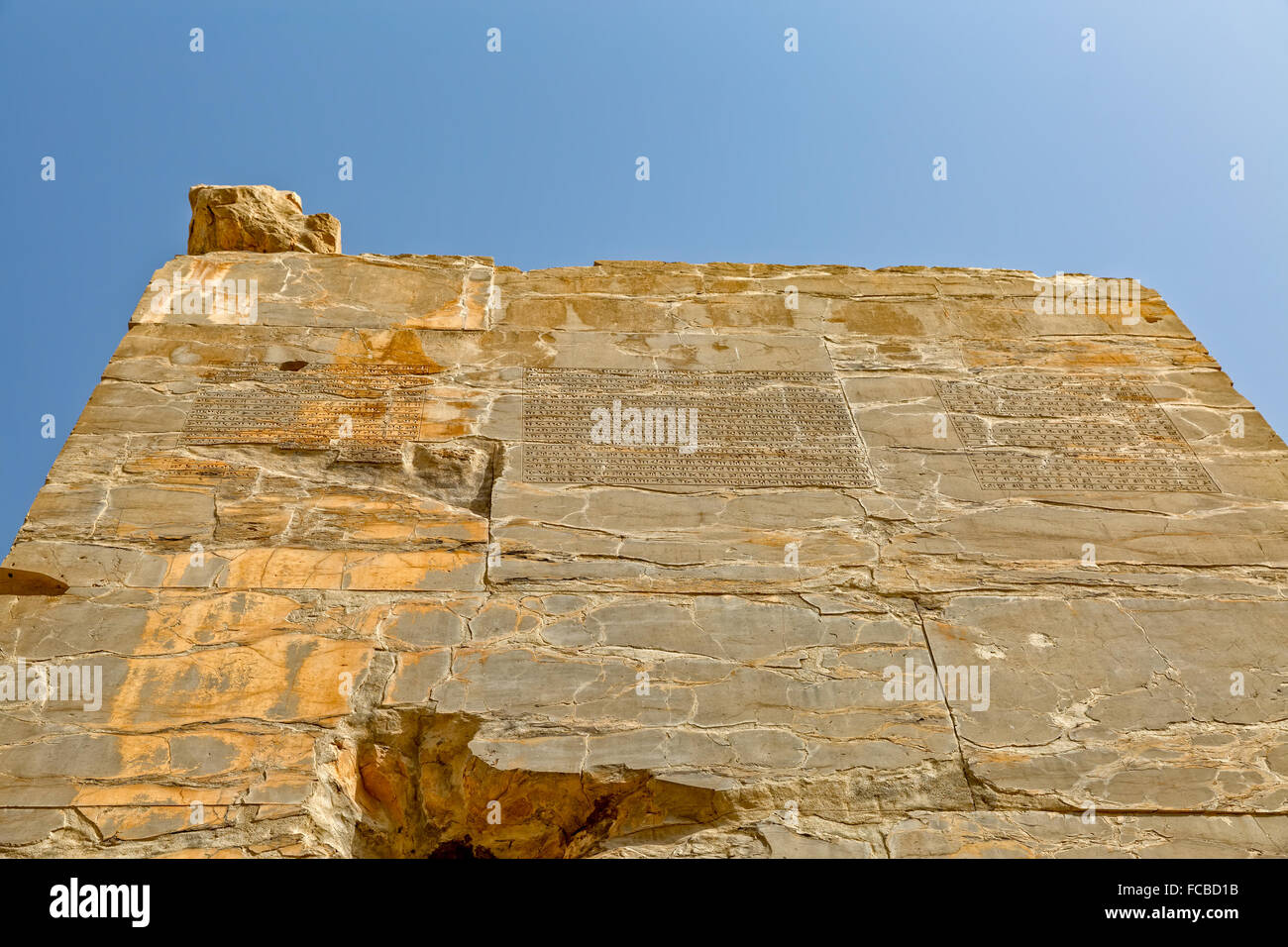 Persian achaemenid inscription hi-res stock photography and images - Alamy