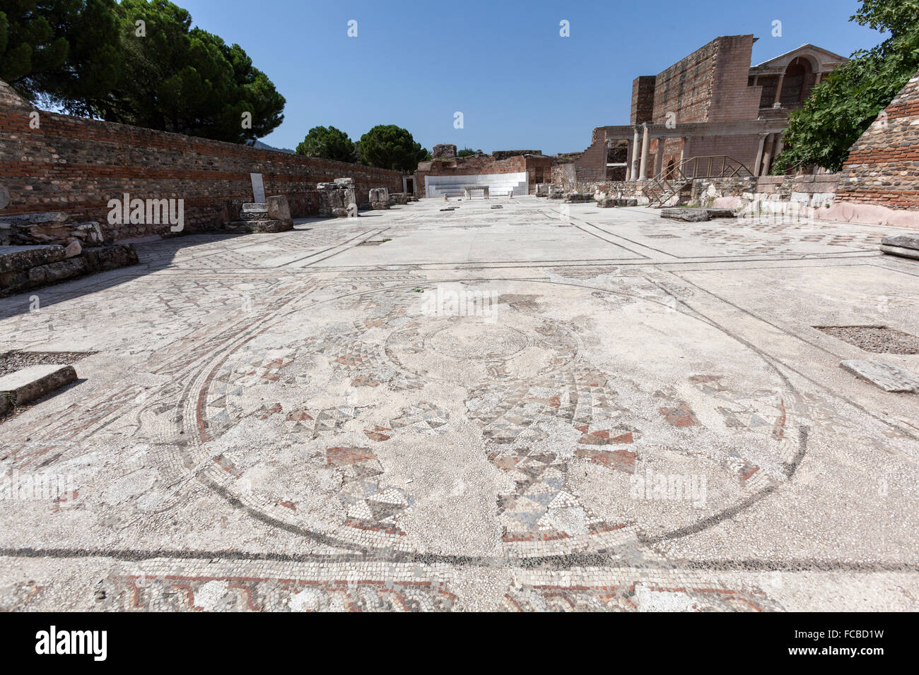 Synagogue of sardis mosaics hi-res stock photography and images - Alamy