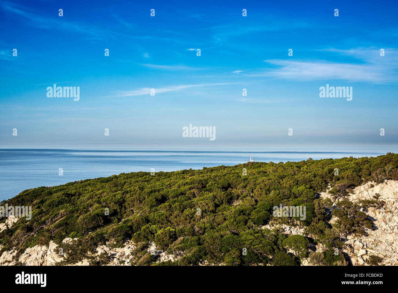 Minimal landscape in Sardinia, Italy Stock Photo - Alamy