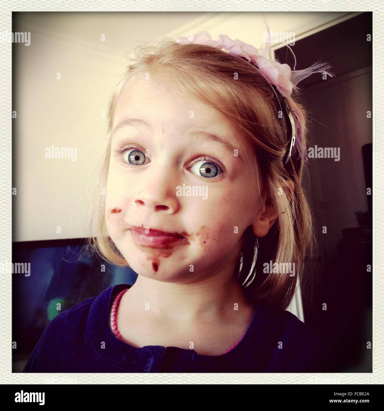 Child Chocolate Face Stock Photos & Child Chocolate Face Stock Images ...