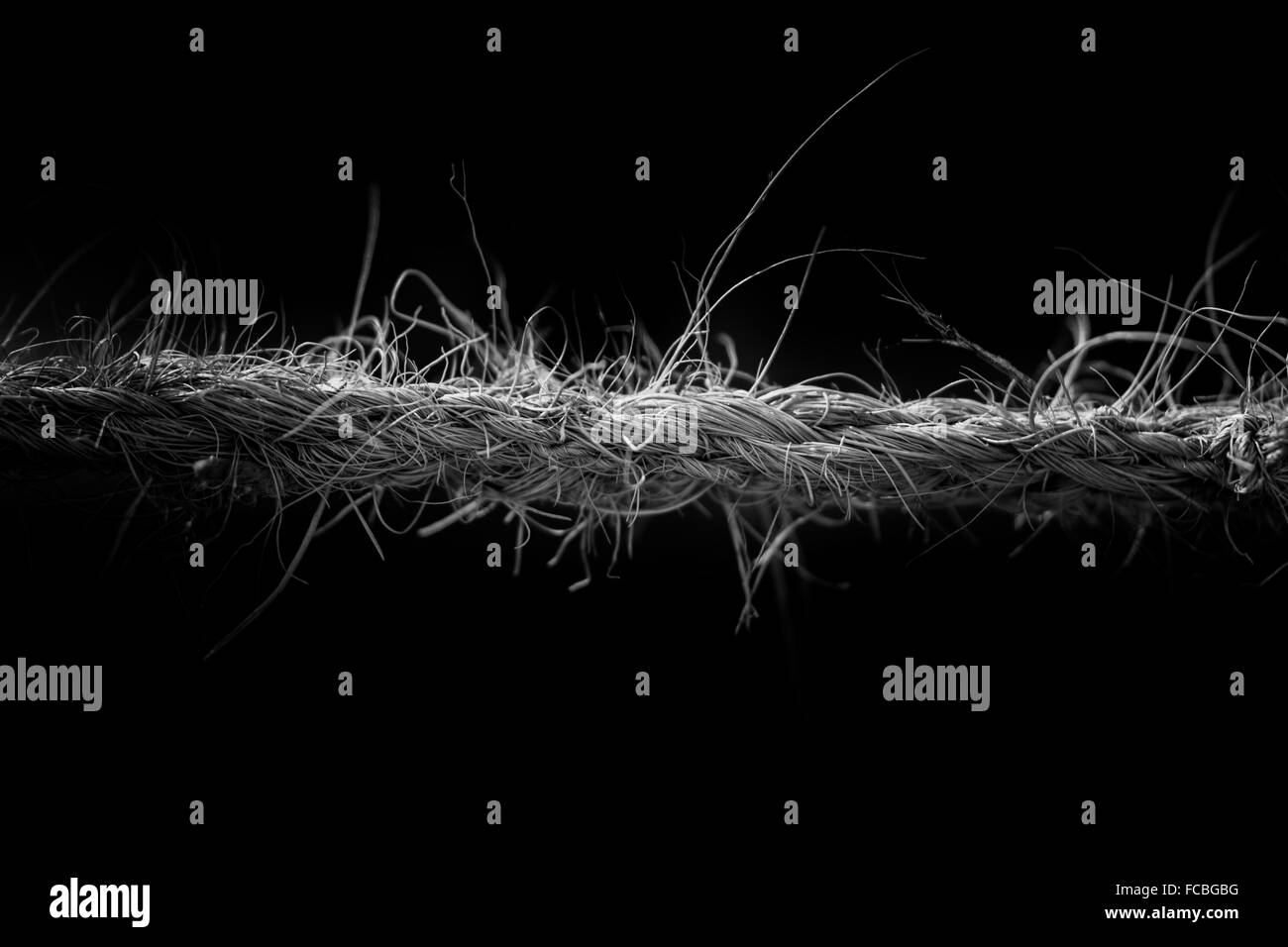 Black rope background Black and White Stock Photos & Images - Alamy