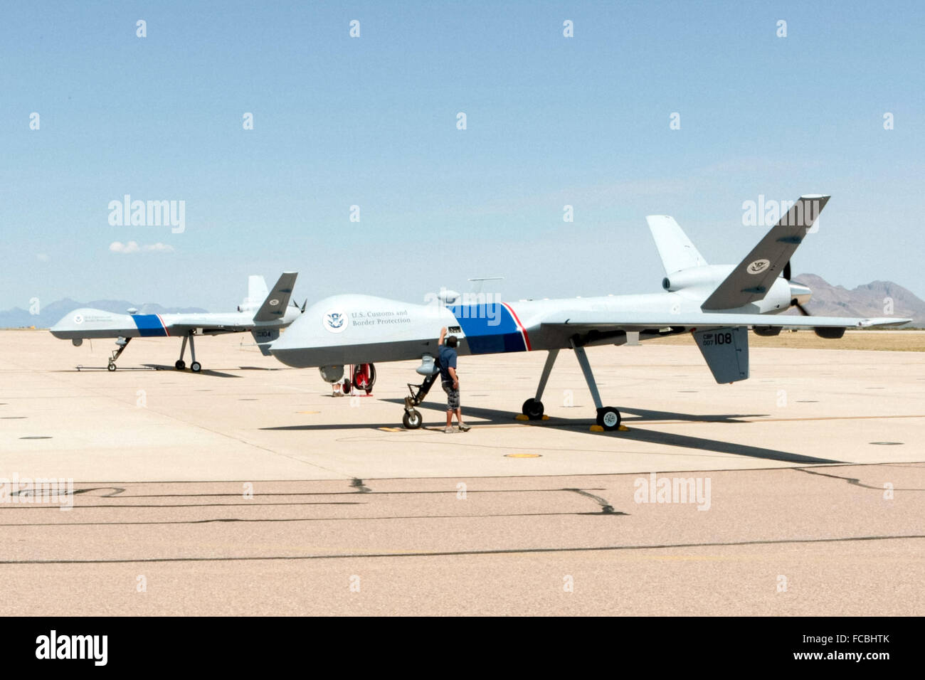 US Customs and Border Protection Air and Marine group's unmanned aerial ...