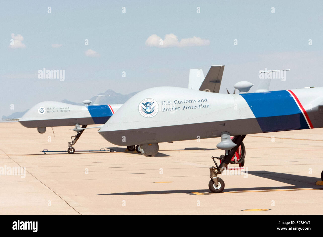 U s customs border protection aircraft High Resolution Stock ...