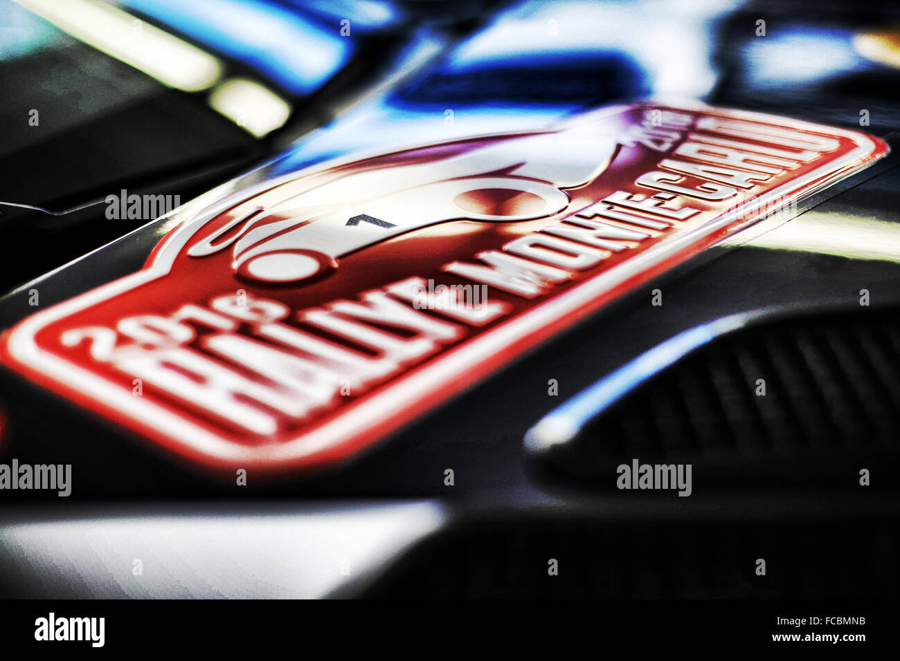 Monte Carlo, Monaco, France. 20th Jan, 2016. WRC Monte Carlo Rally 2016 ...