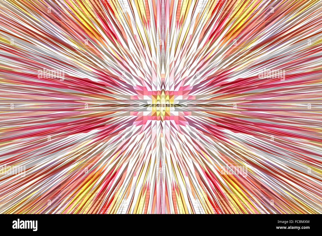 multi-colored explosion is very bright red and white Stock Photo - Alamy