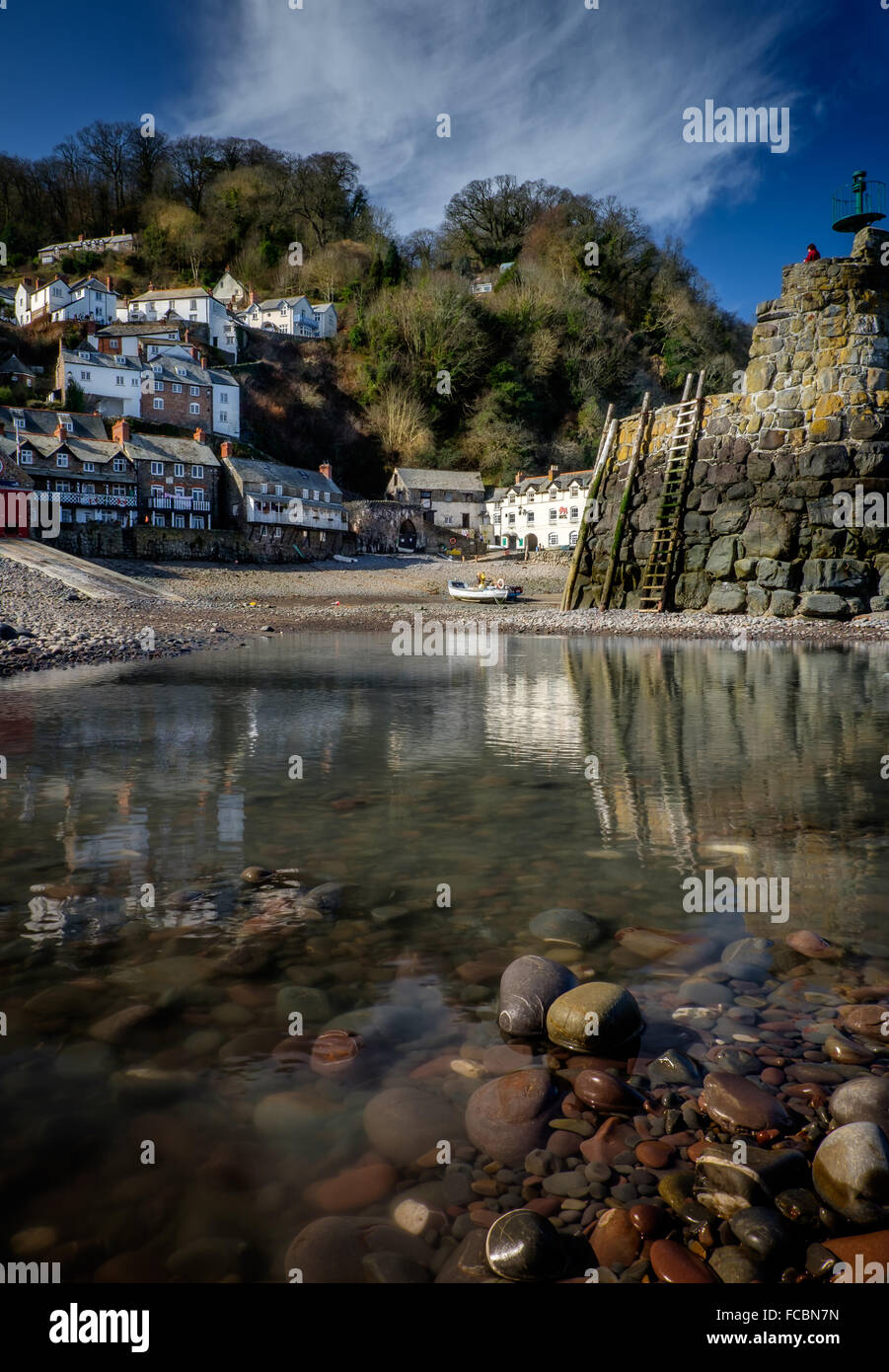 Clovelly beach history hi-res stock photography and images - Alamy