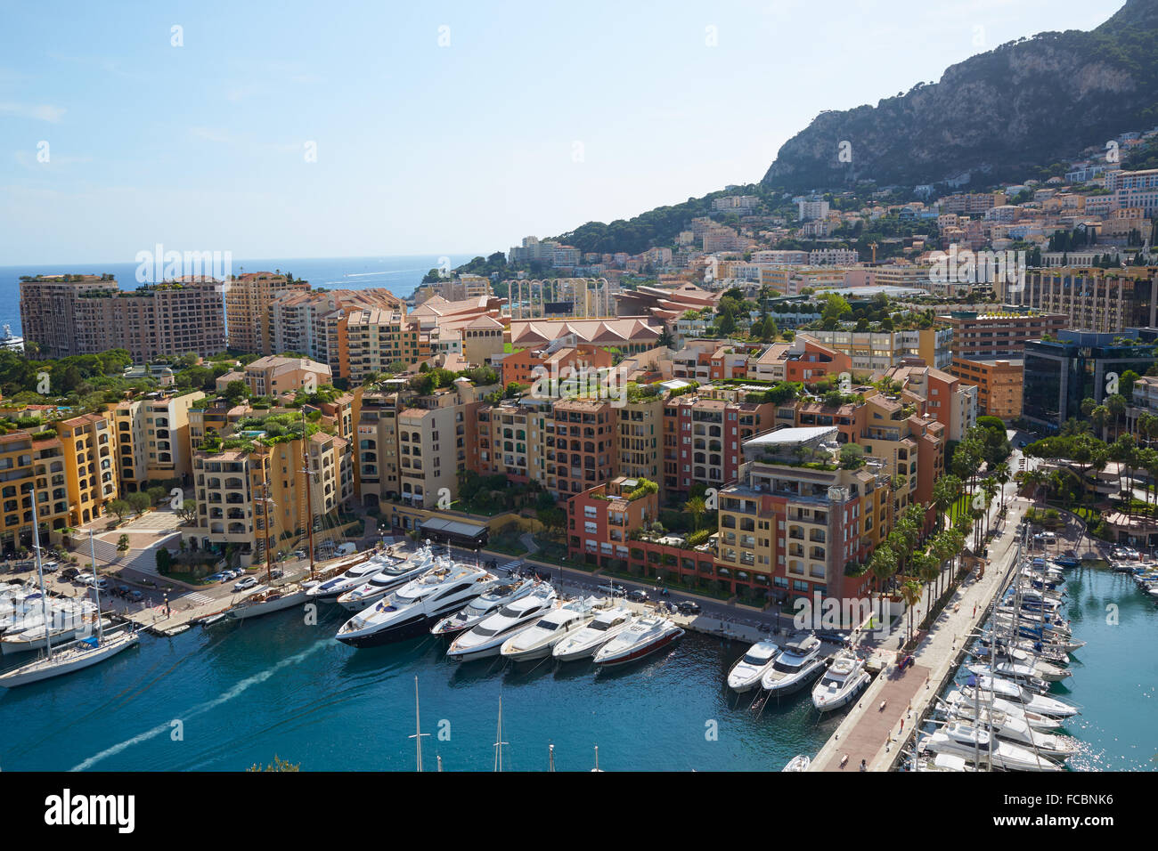 Monte Carlo harbor in a summer sunny day, Monaco Stock Photo - Alamy
