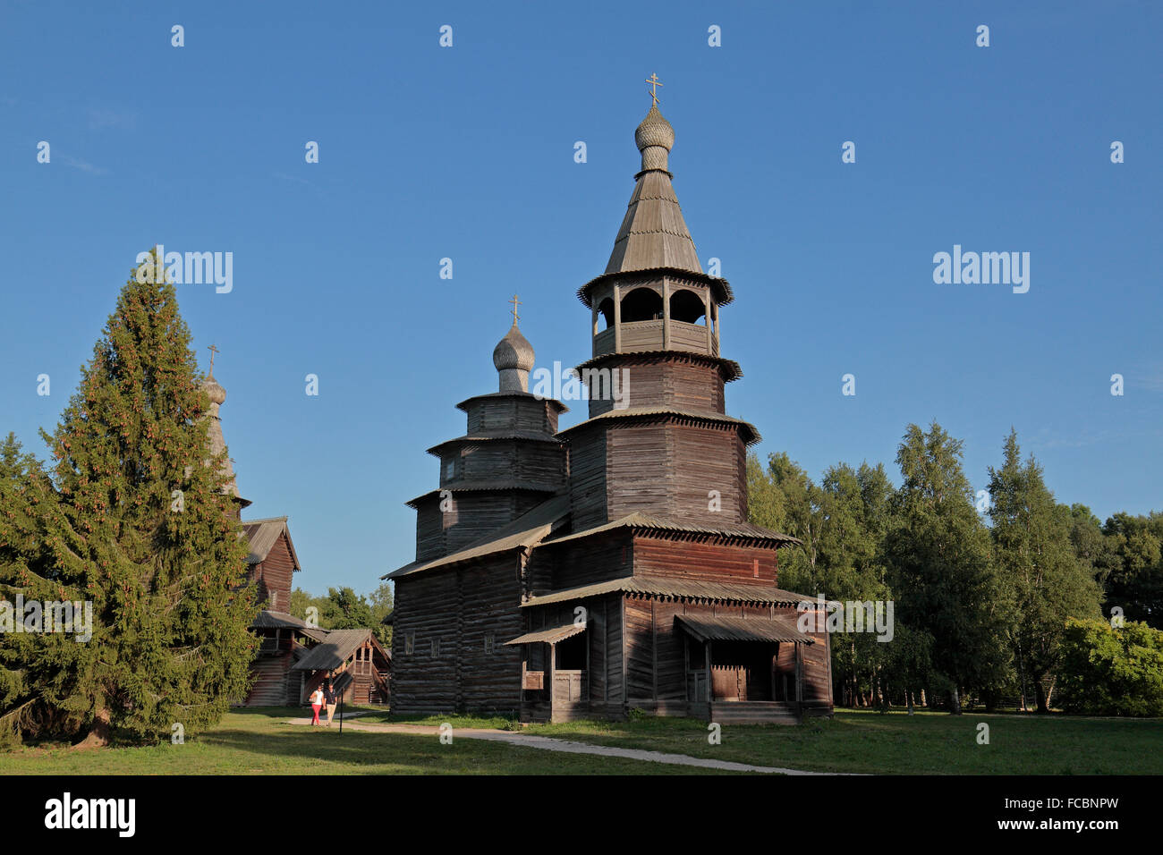 St Nicholas Church, Vitoslavlitsy Museum of Wooden Architecture, Veliky ...