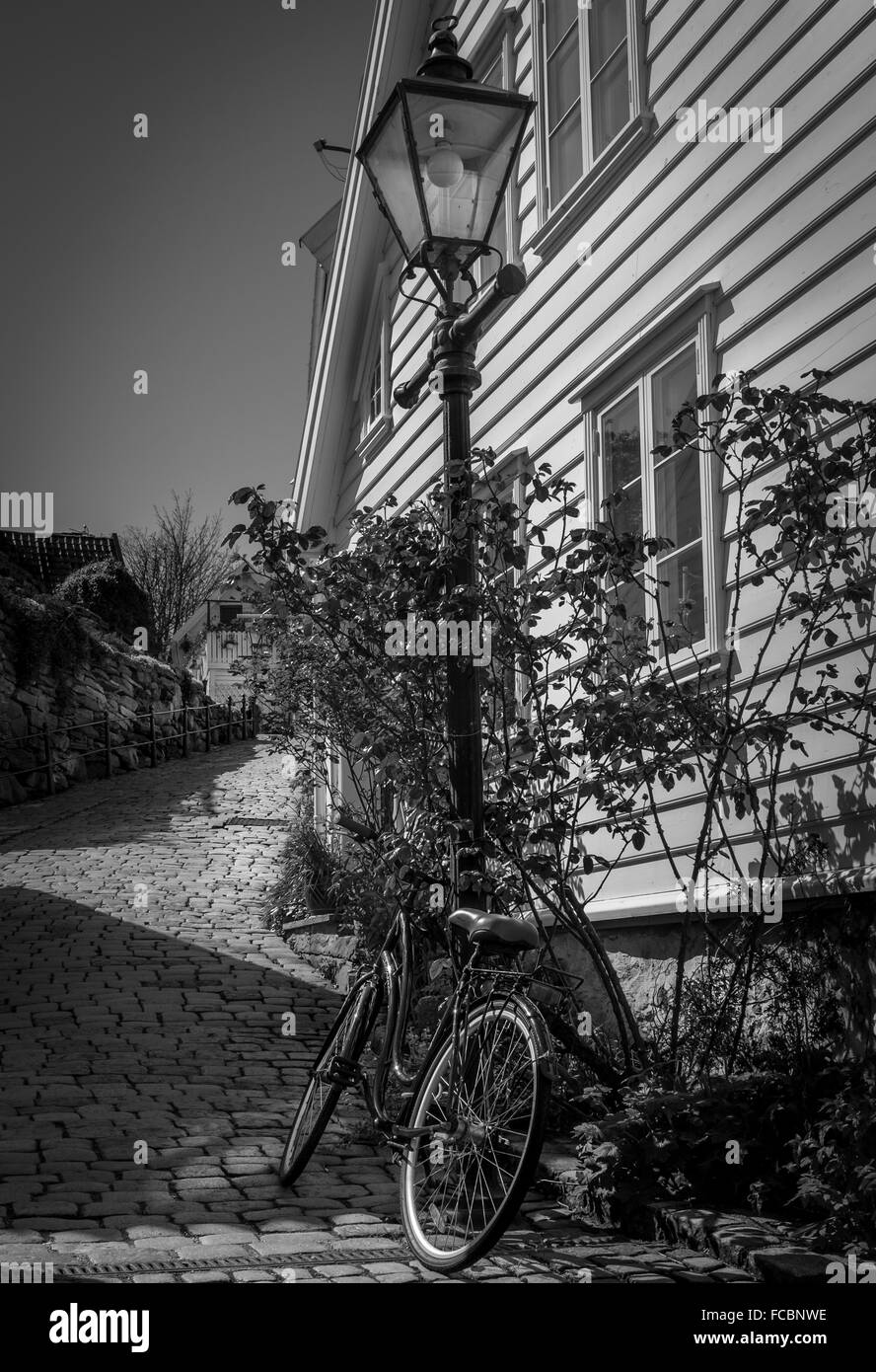 old town stavenger,norway Stock Photo - Alamy