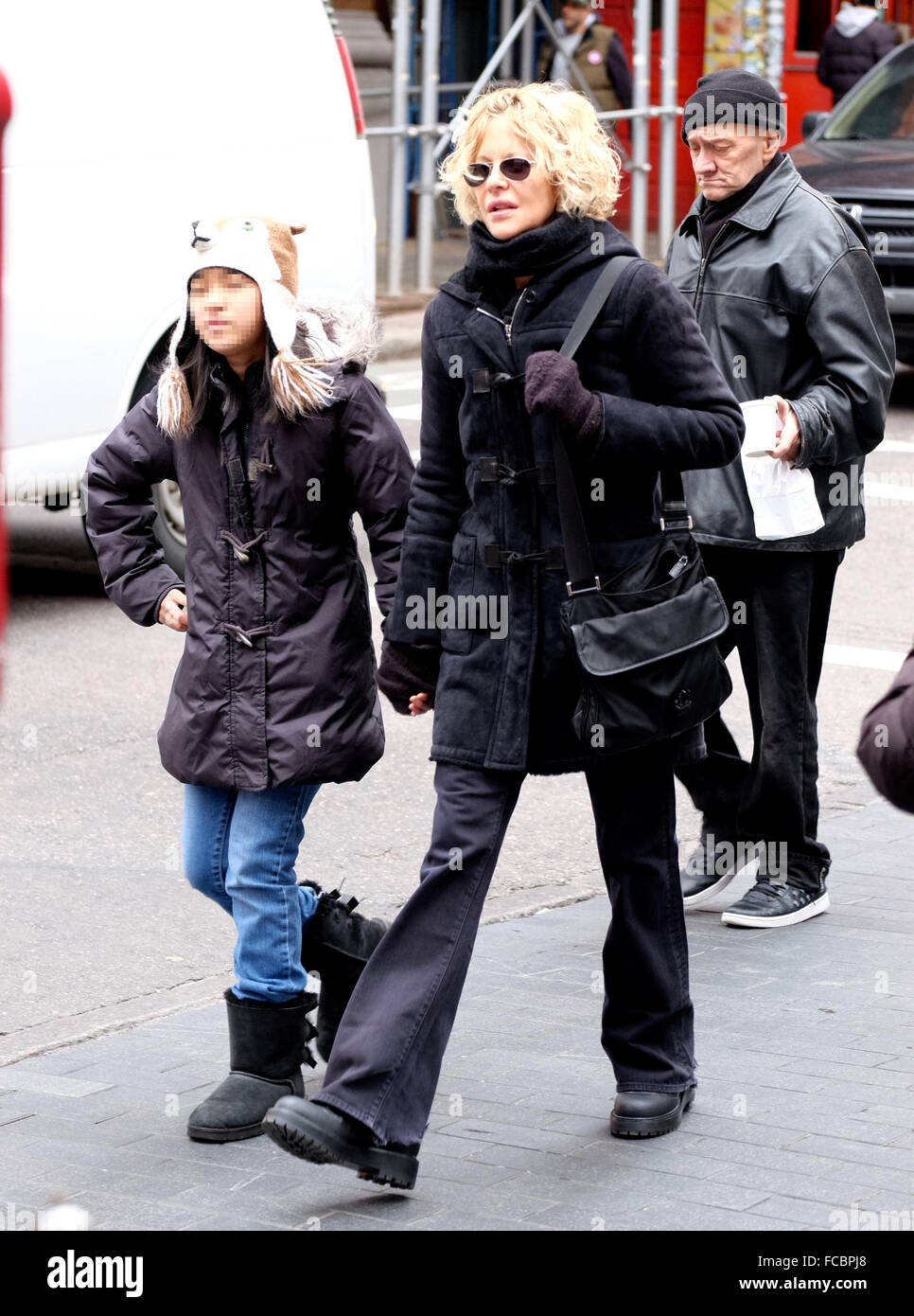 Meg Ryan and daughter Daisy True Ryan spotted in Soho Featuring: Meg ...