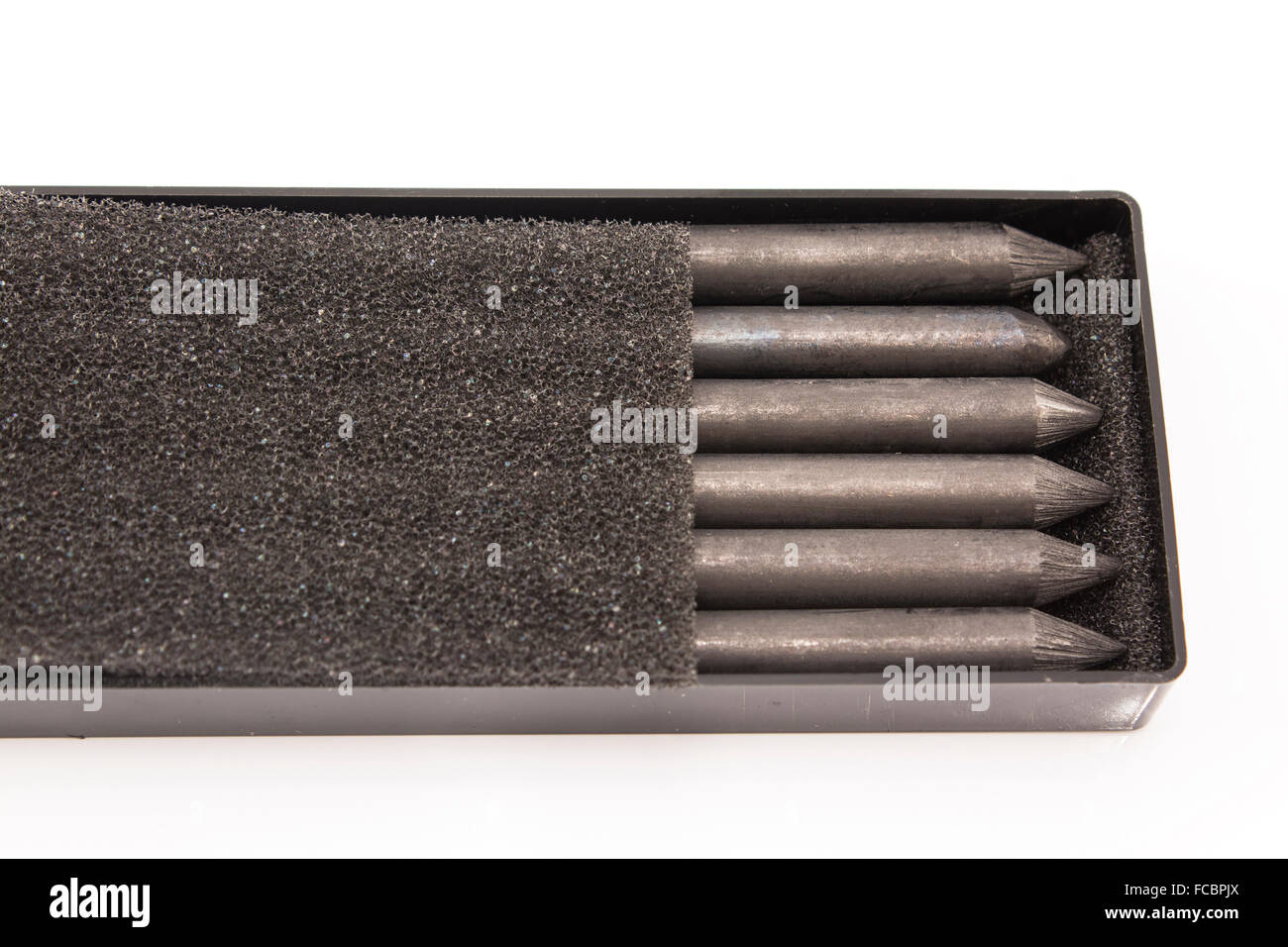 Artists graphite leads to draw Stock Photo - Alamy