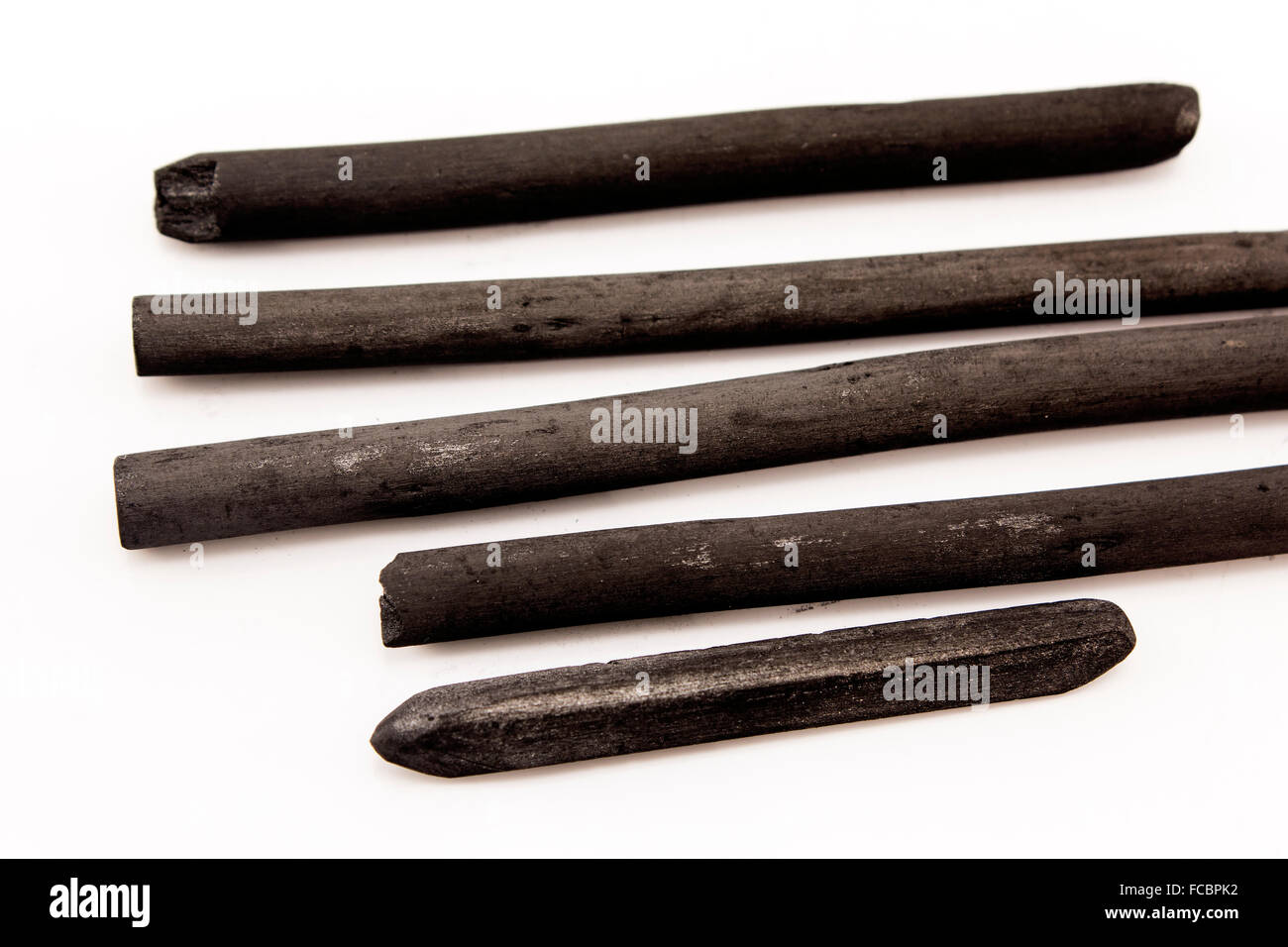 Artist's soft charcoal to draw Stock Photo - Alamy