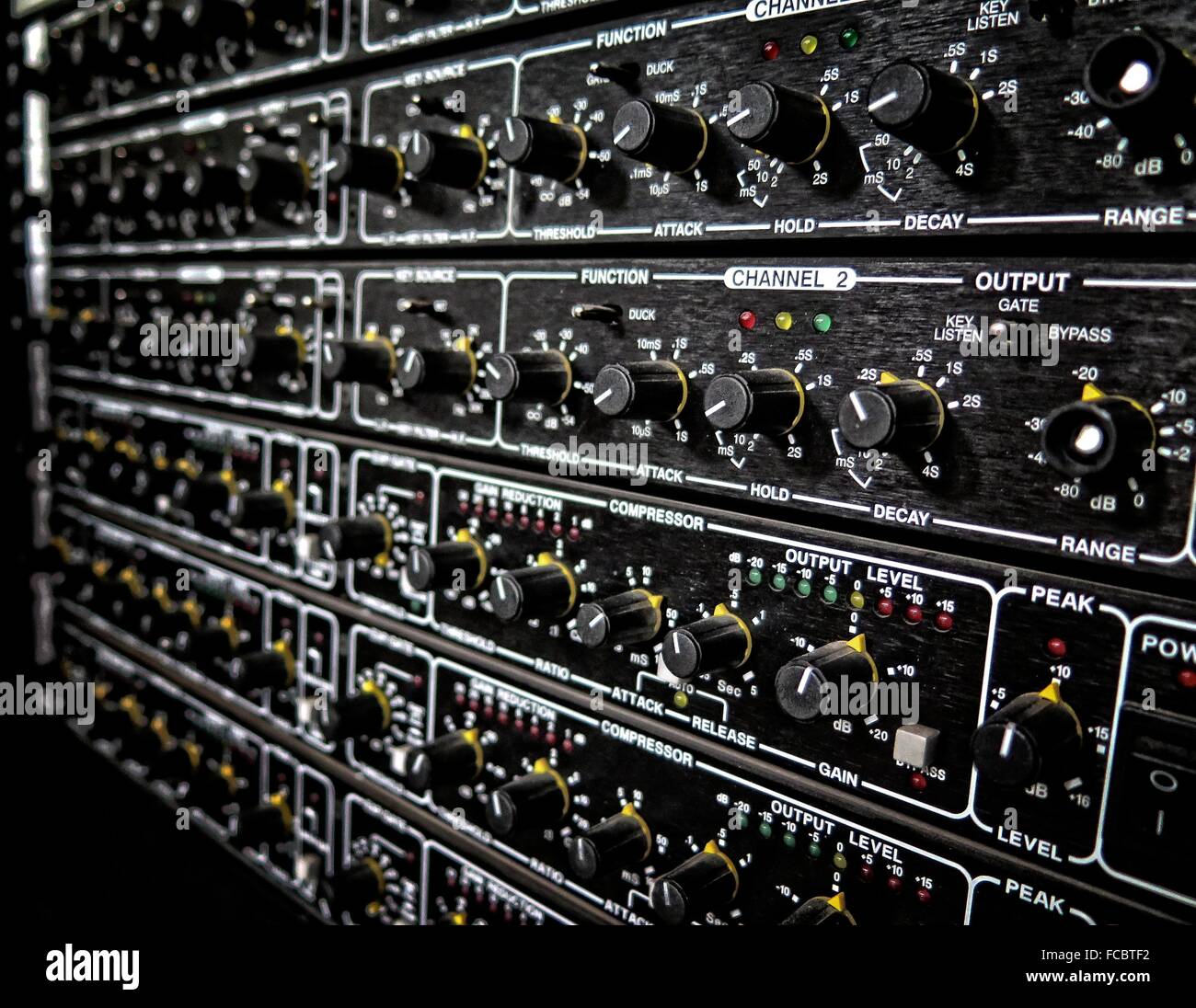 Recording studio control room hi-res stock photography and images - Alamy