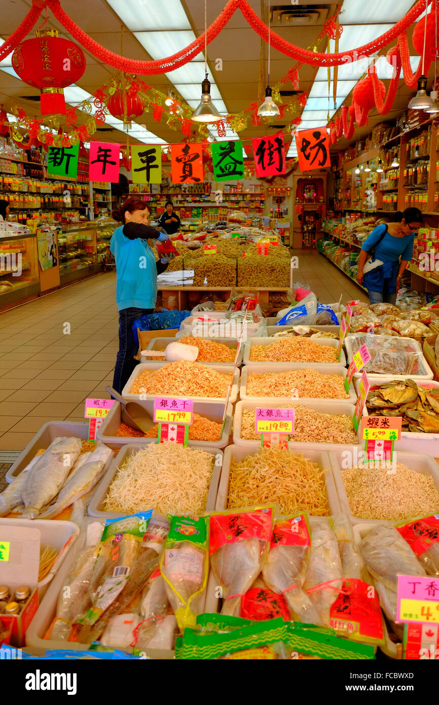 Chinatown Vancouver British Columbia Canada Asian Chinese Stock Photo ...