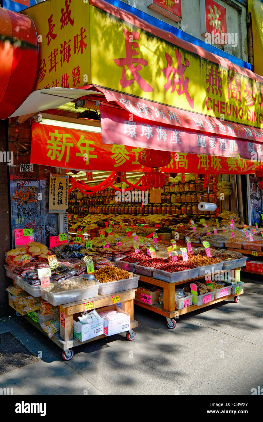 Chinatown Vancouver British Columbia Canada Asian Chinese Stock Photo ...