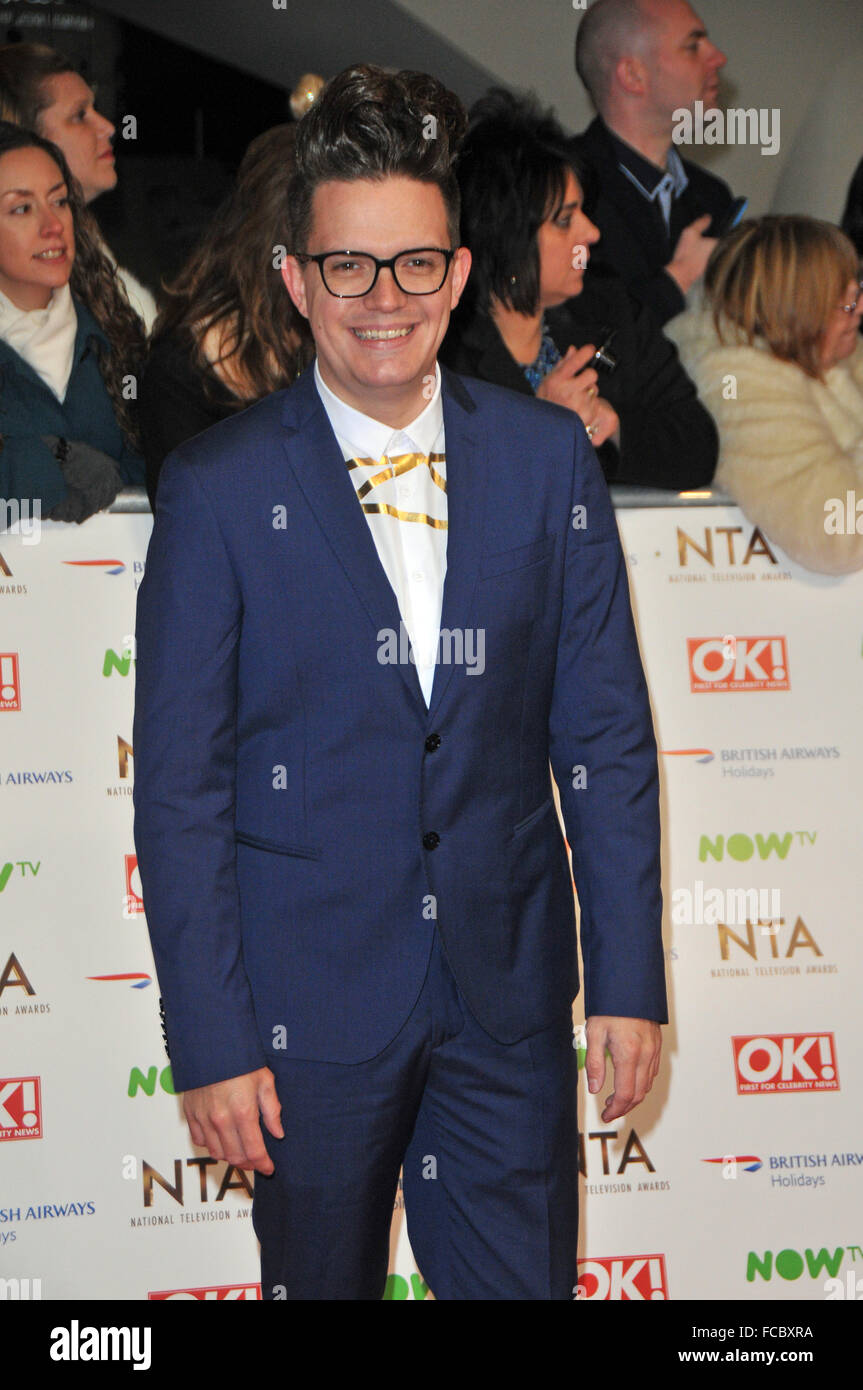 London, UK, 20 January 2016, David Morgan attends the NTA National ...