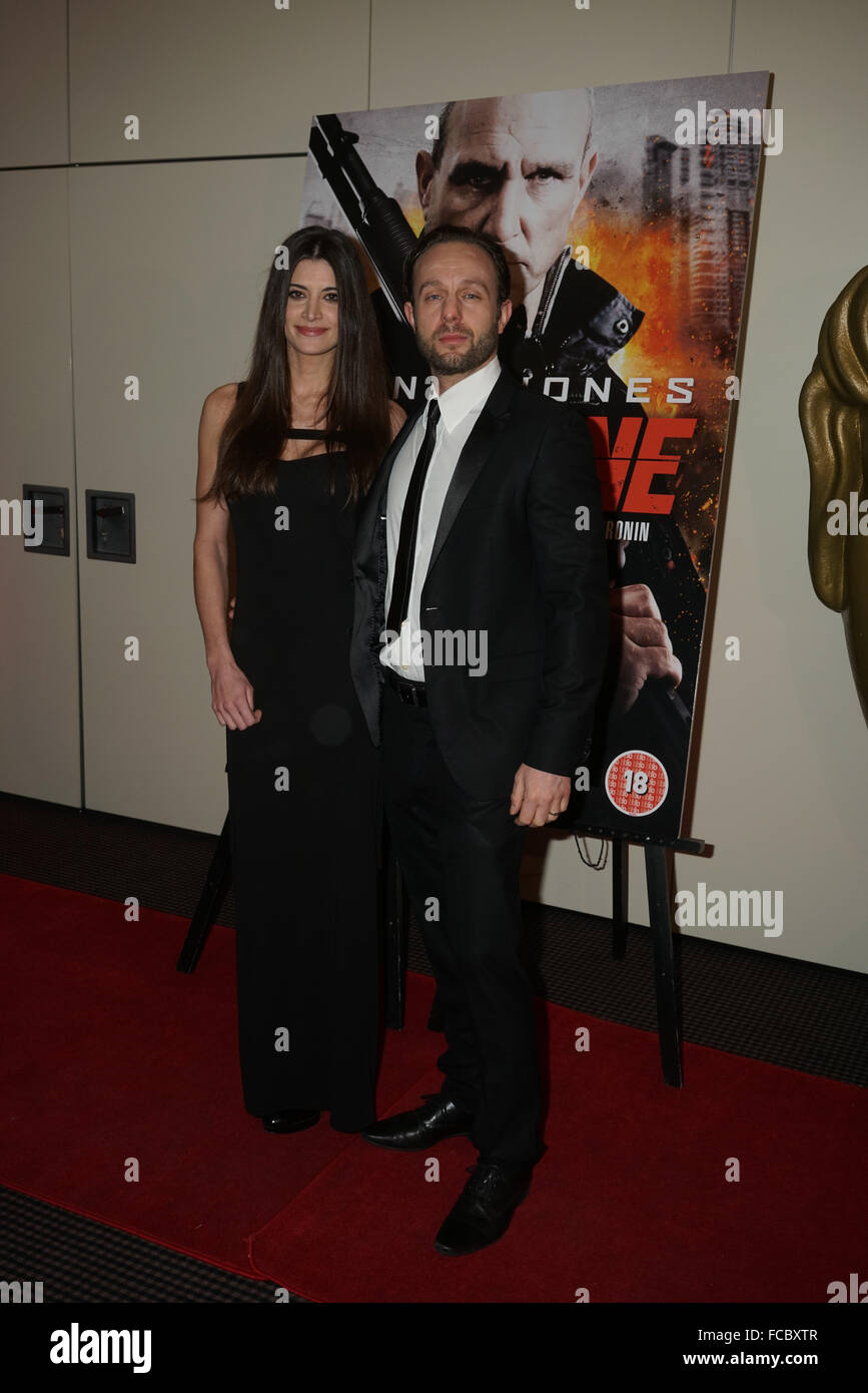 London, UK. 21st January, 2016. Sebastian Street cast of the Kill Kane ...