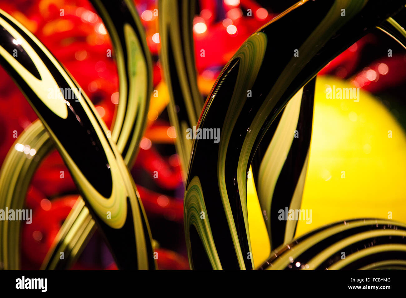 Chihuly Garden and Glass museum featuring one of Dale Chihuly's largest ...