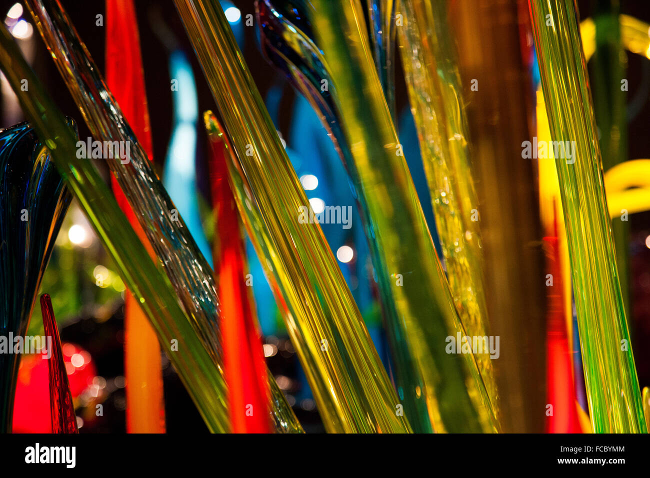 Chihuly Garden and Glass museum featuring one of Dale Chihuly's largest ...