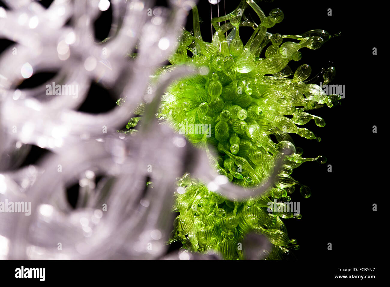 Chihuly Garden and Glass museum featuring one of Dale Chihuly's largest ...