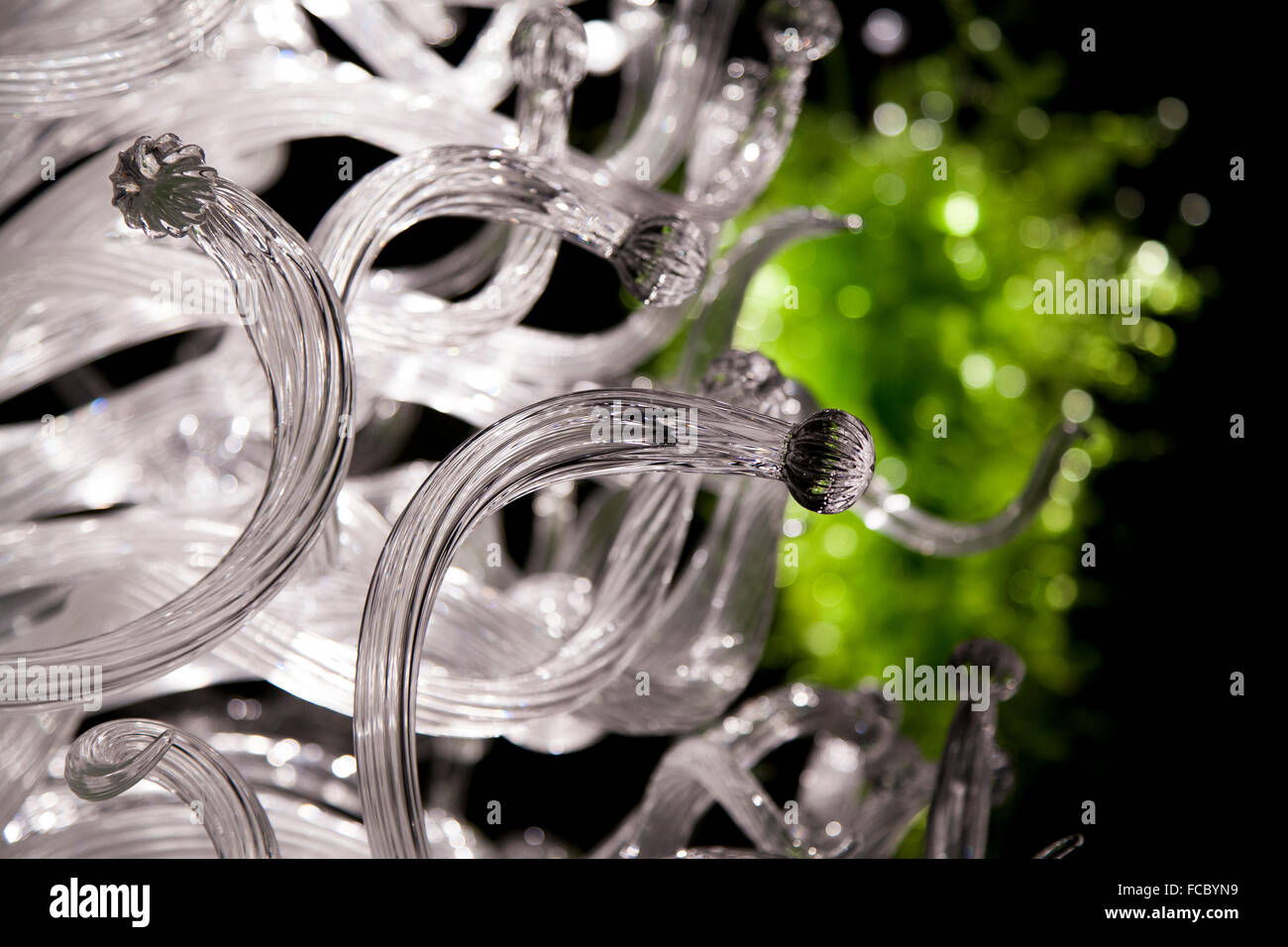 Chihuly Garden and Glass museum featuring one of Dale Chihuly's largest ...
