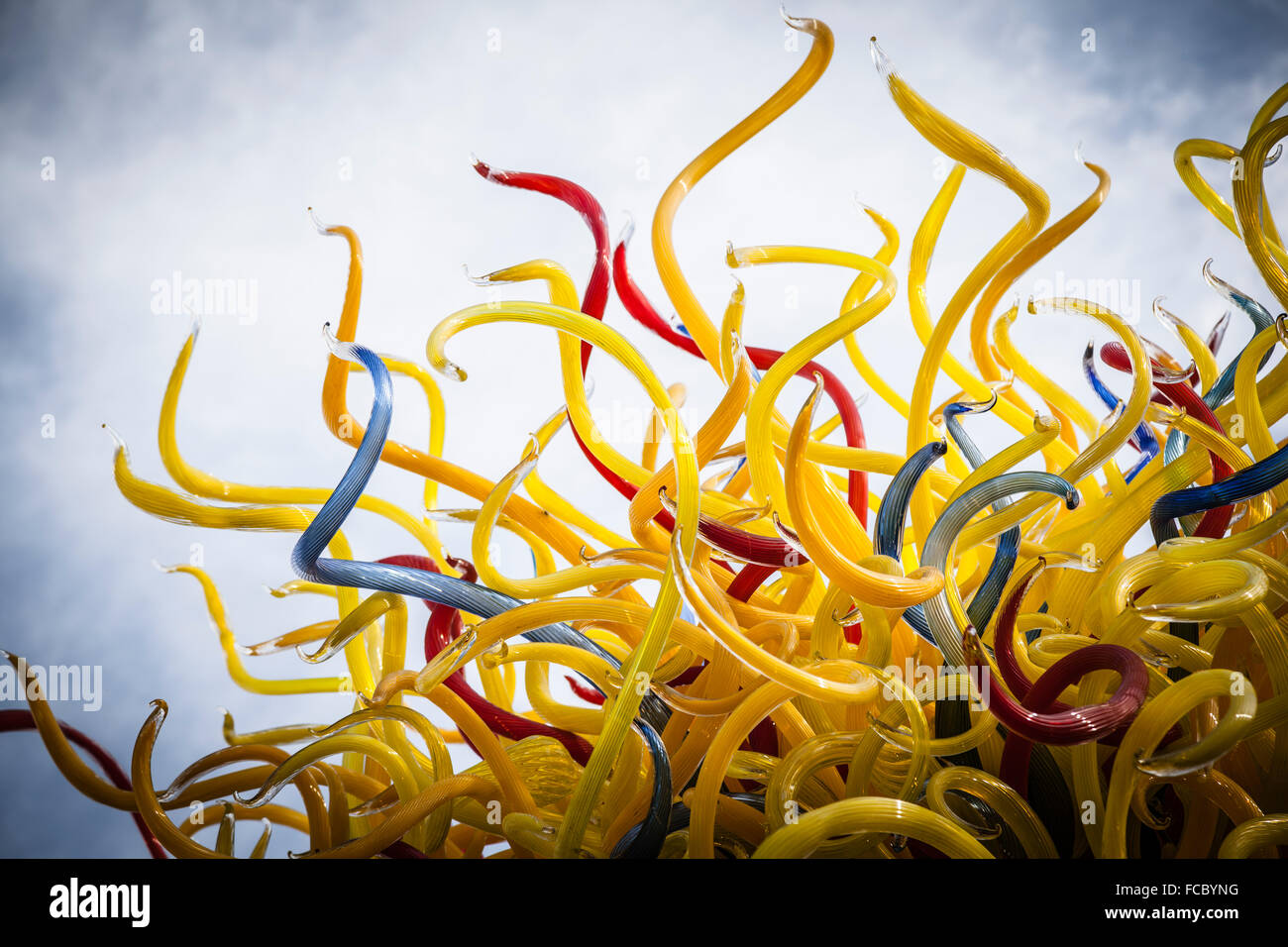 Chihuly Garden and Glass museum featuring one of Dale Chihuly's largest ...