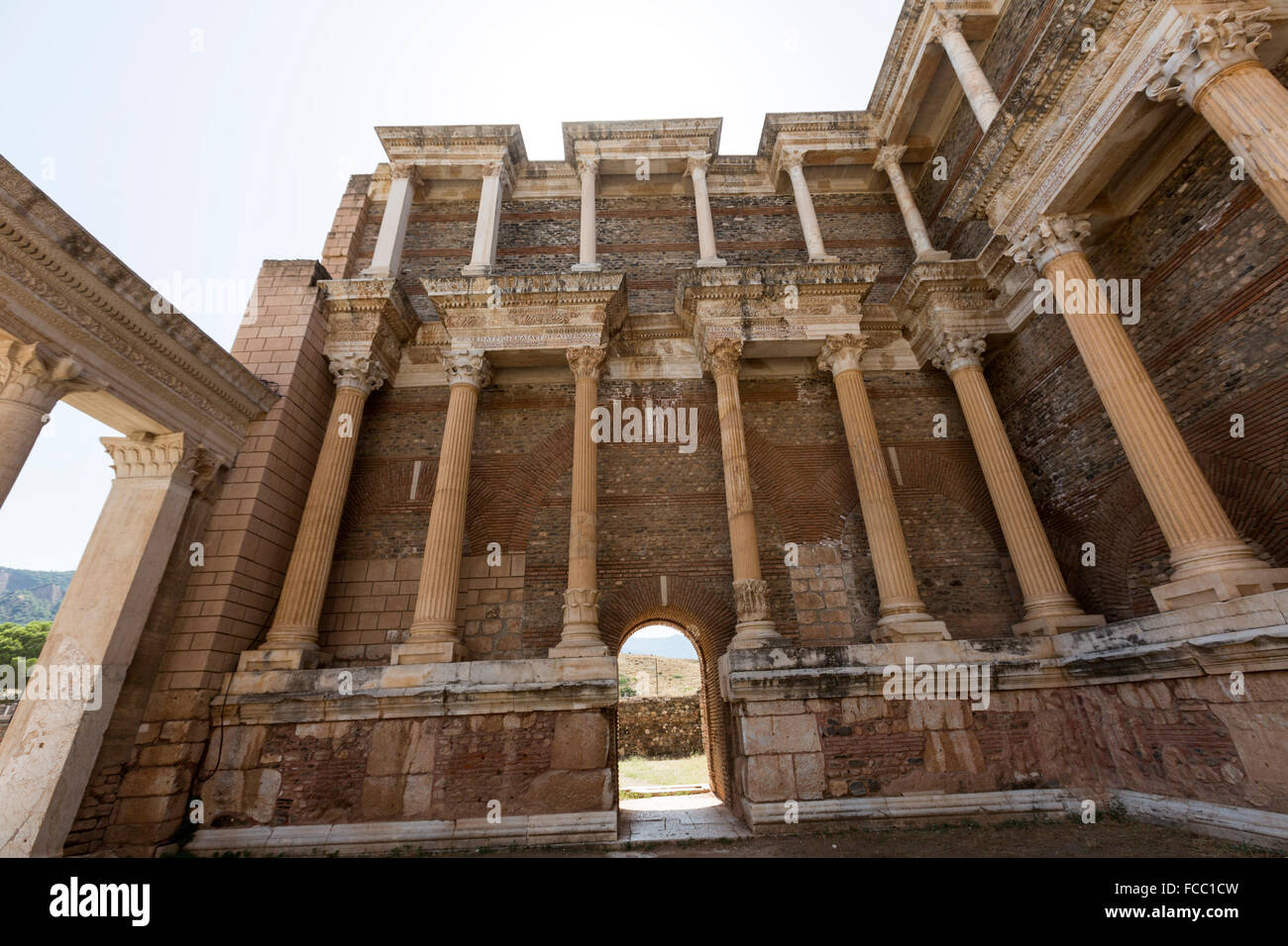 Columns with Corinthian capitals in the Hall of the Imperial Court ...