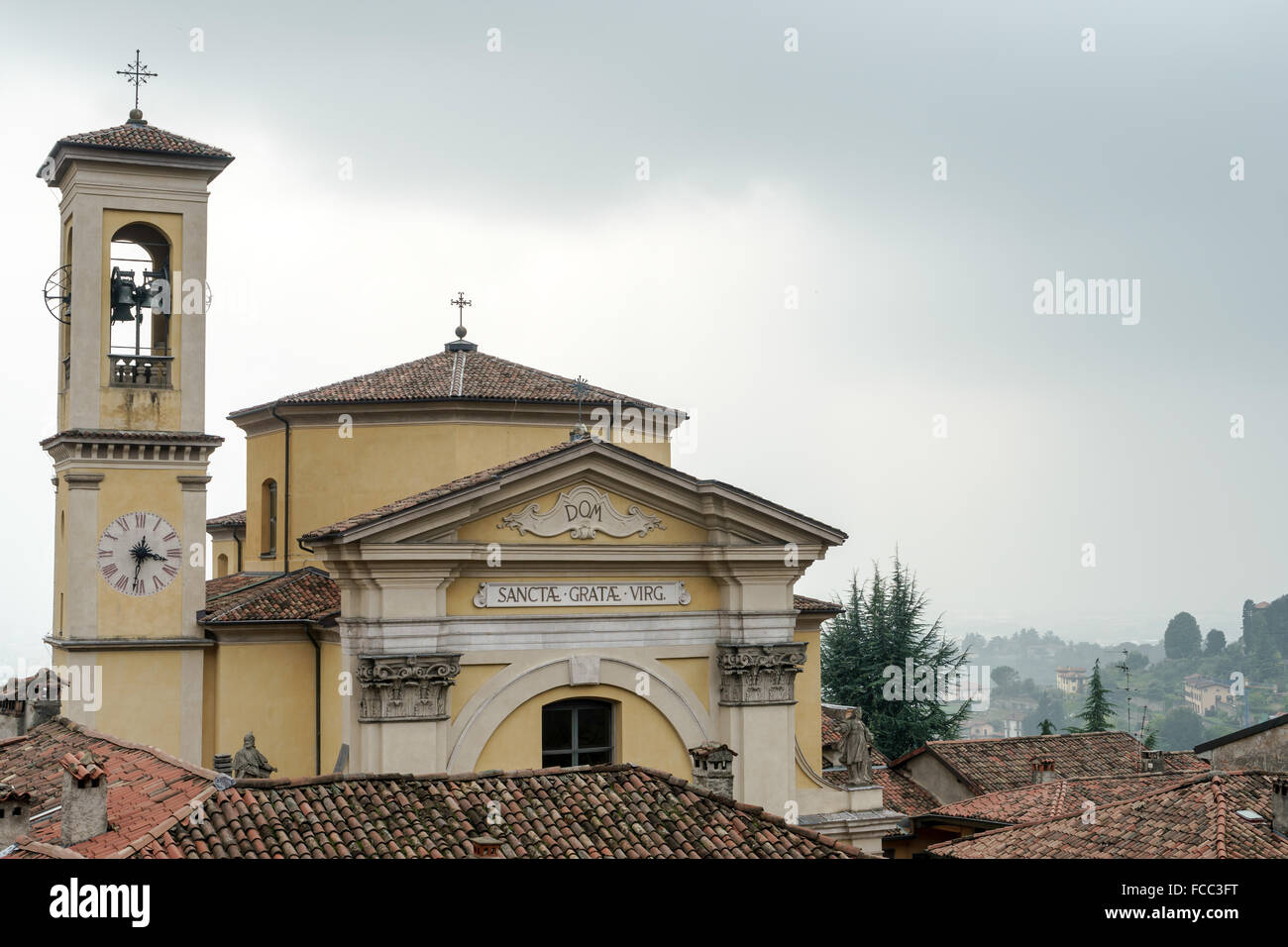 The church of Santa Grata inter Vites in Bergamo Stock Photo - Alamy