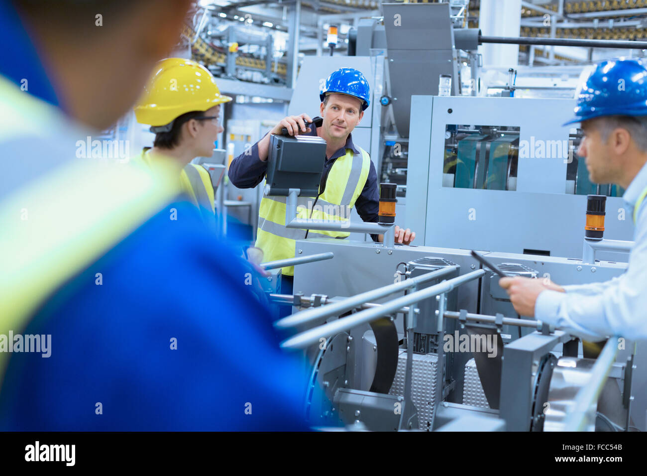 Factory line view hi-res stock photography and images - Alamy