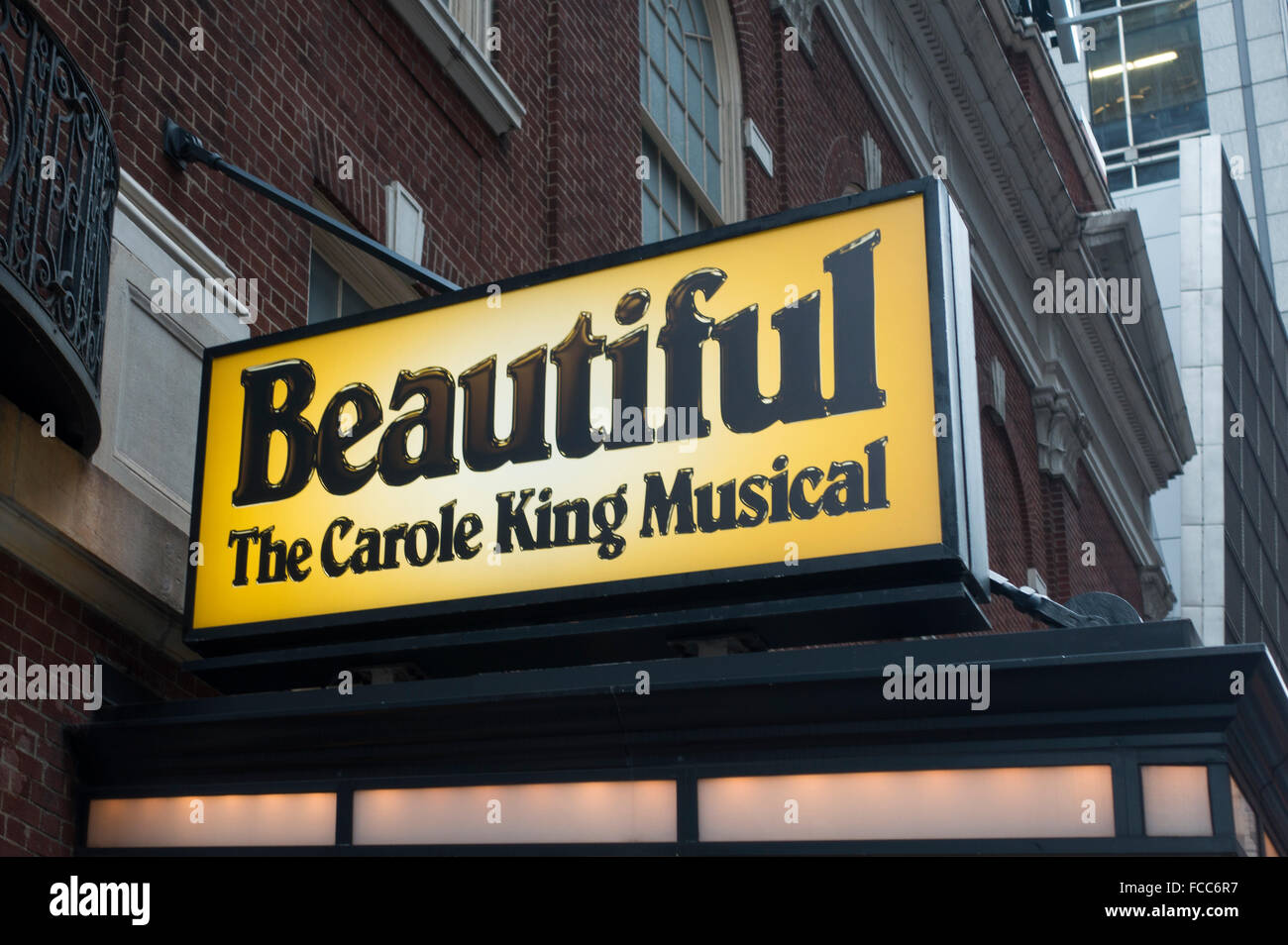 Beautiful musical on Broadway Stock Photo - Alamy