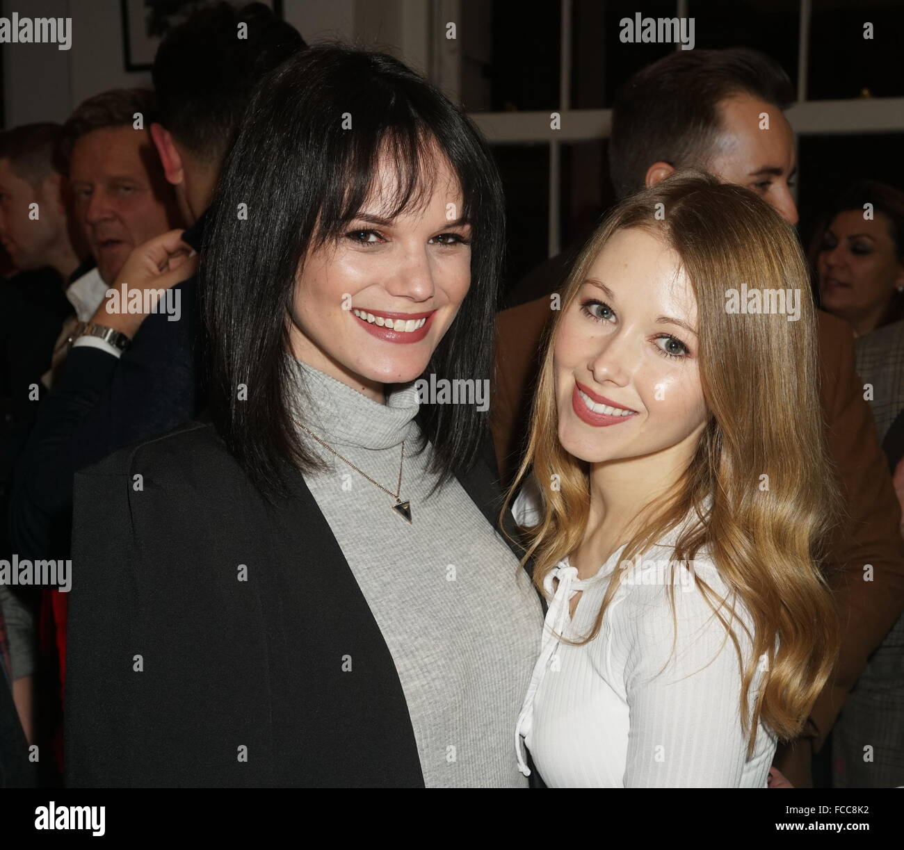 London, UK. 21st January, 2016. Sarah Marks (R) cast of the Kill Kane ...