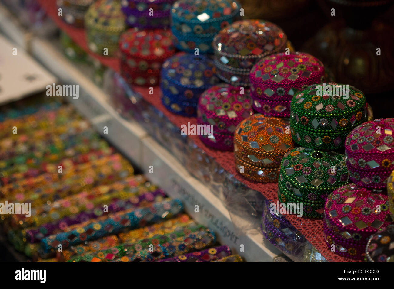 Close-Up Of Traditional Objects For Sale Stock Photo - Alamy