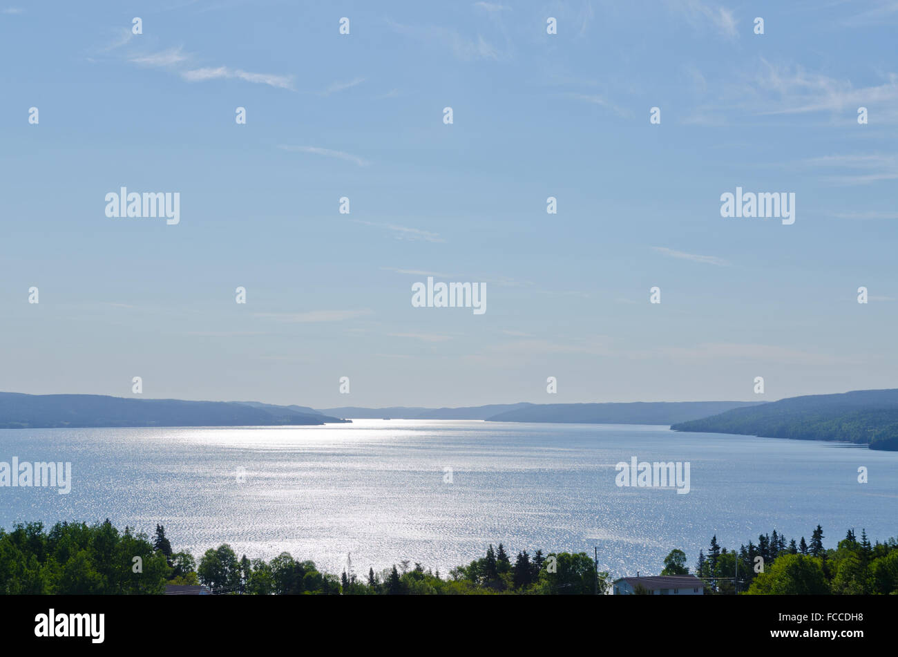 Water share landscape of Newfoundland Canada Stock Photo - Alamy