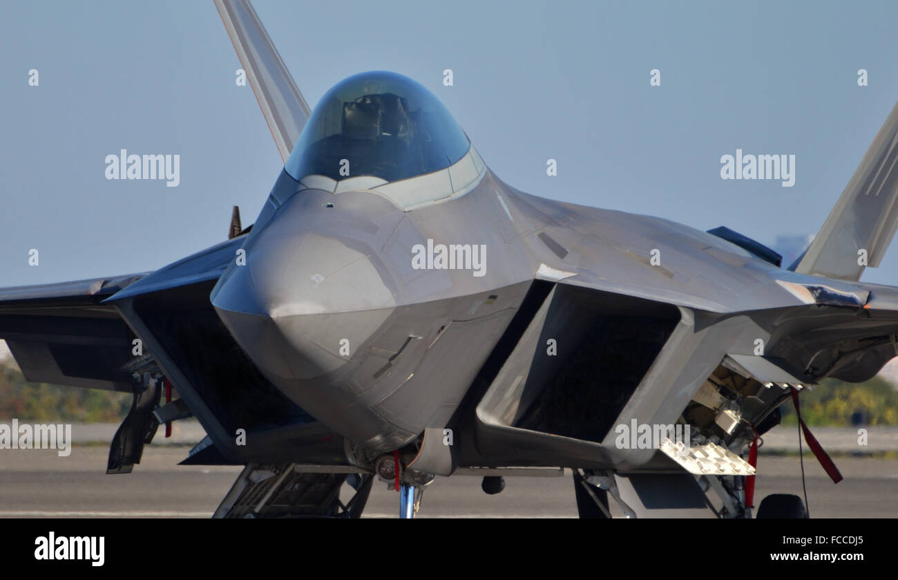 Air Force F-22 Raptor Stealth Fighter Jet Stock Photo - Alamy