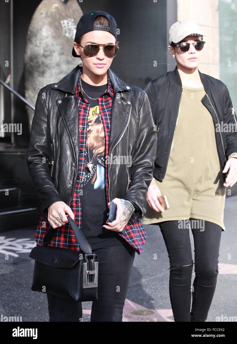 Ruby Rose was spotted out with a new girlfriend at Katsuya sushi in ...