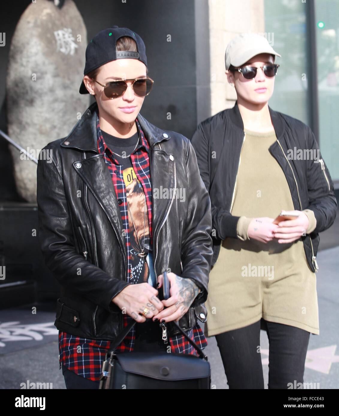 Ruby Rose was spotted out with a new girlfriend at Katsuya sushi in ...