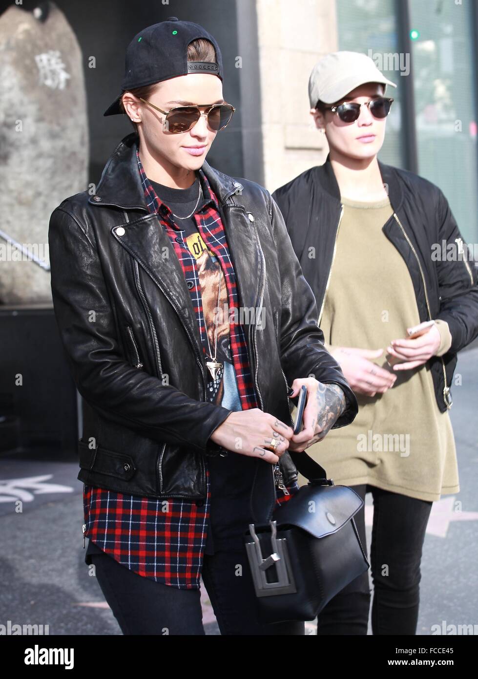 Ruby Rose was spotted out with a new girlfriend at Katsuya sushi in ...