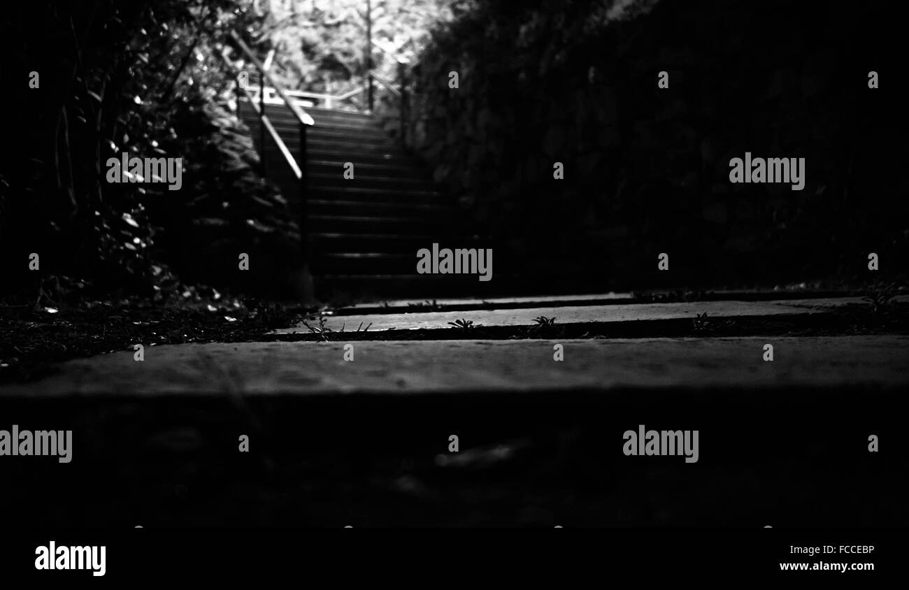 Spooky stairs hi-res stock photography and images - Alamy
