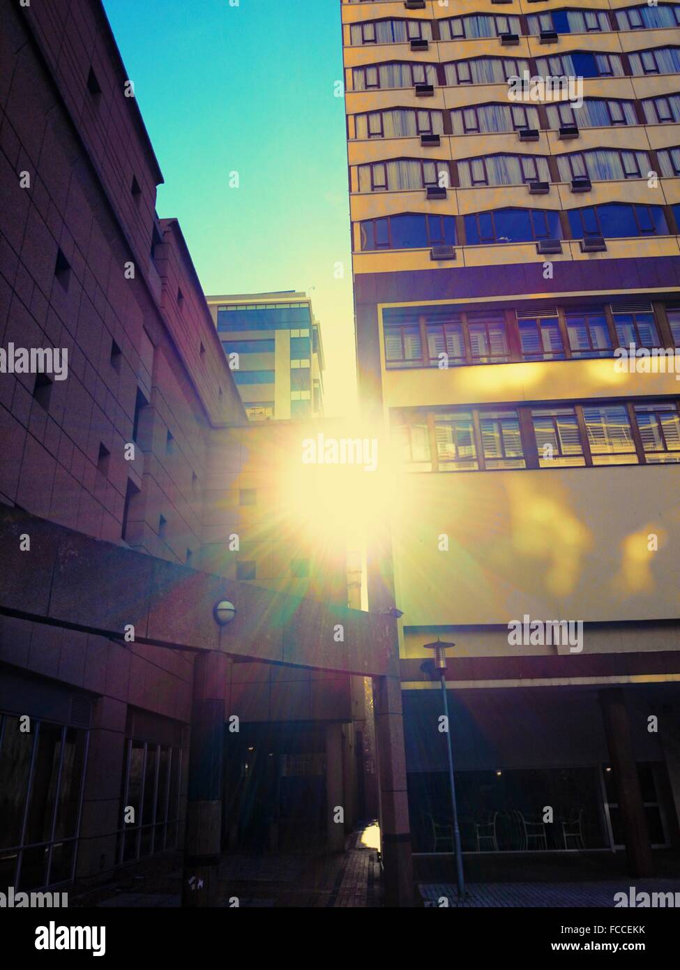 Through building hi-res stock photography and images - Alamy