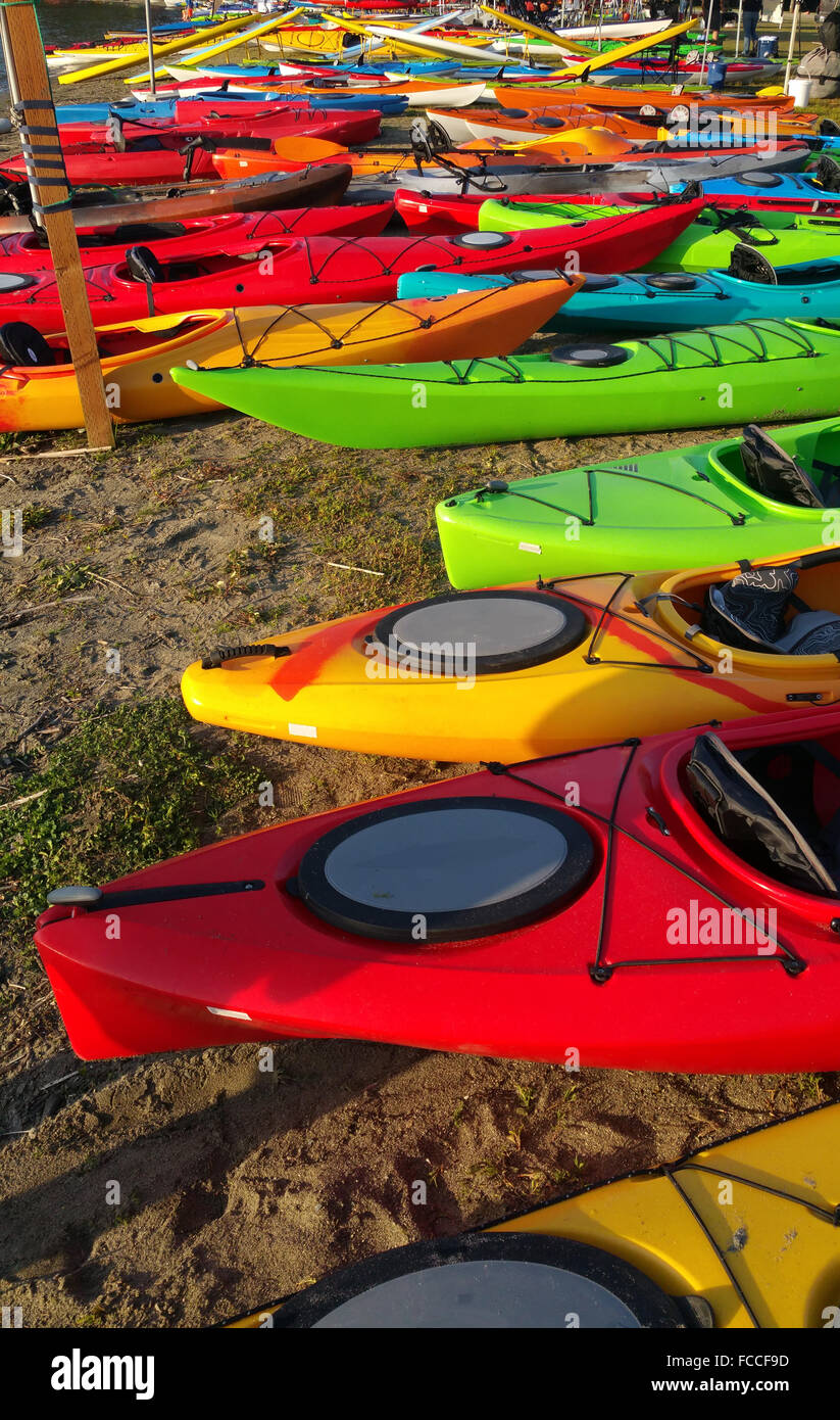Kayaks on water hi-res stock photography and images - Alamy