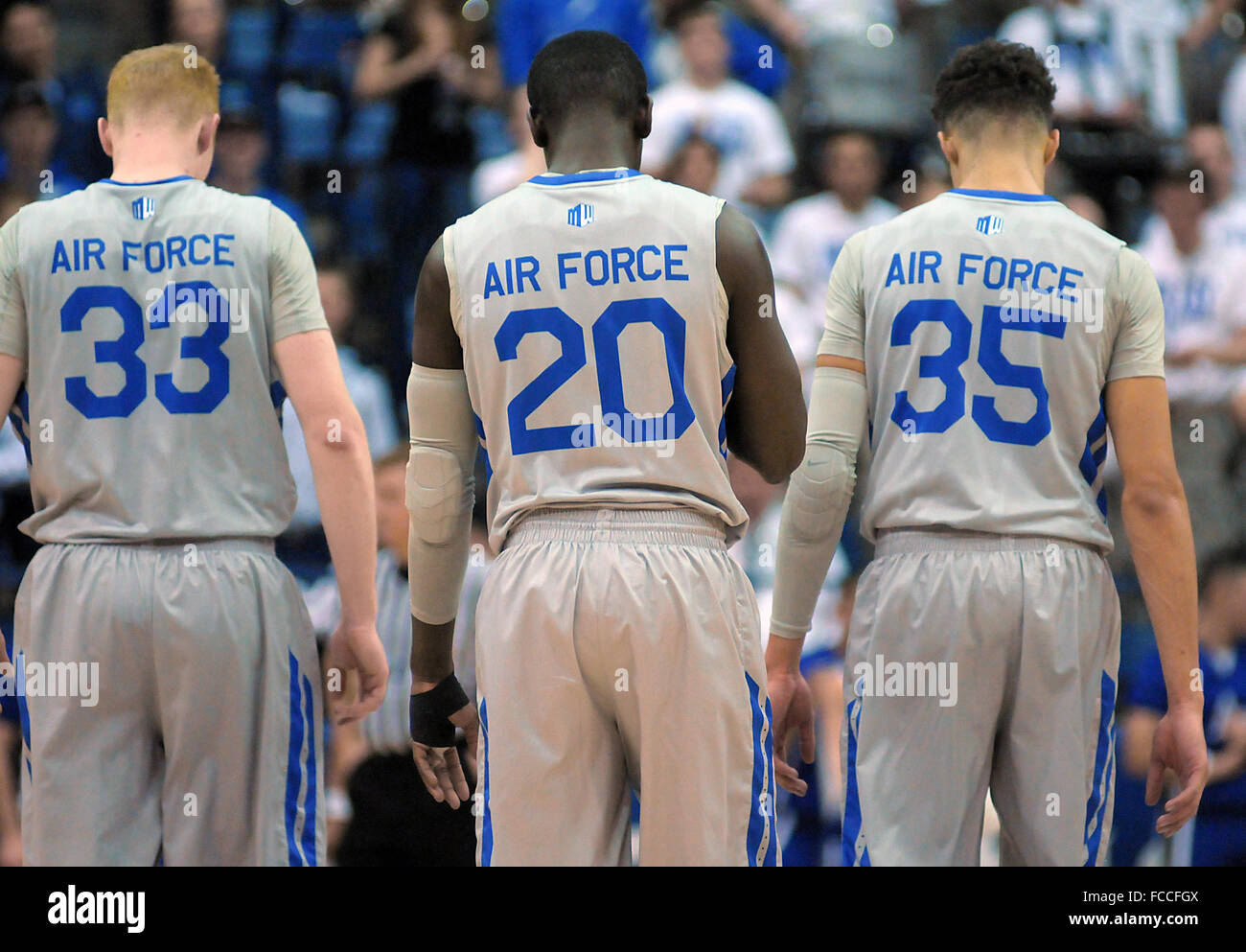 Colorado Springs, Colorado, USA. 20th Jan, 2016. Air Force Falcons ...