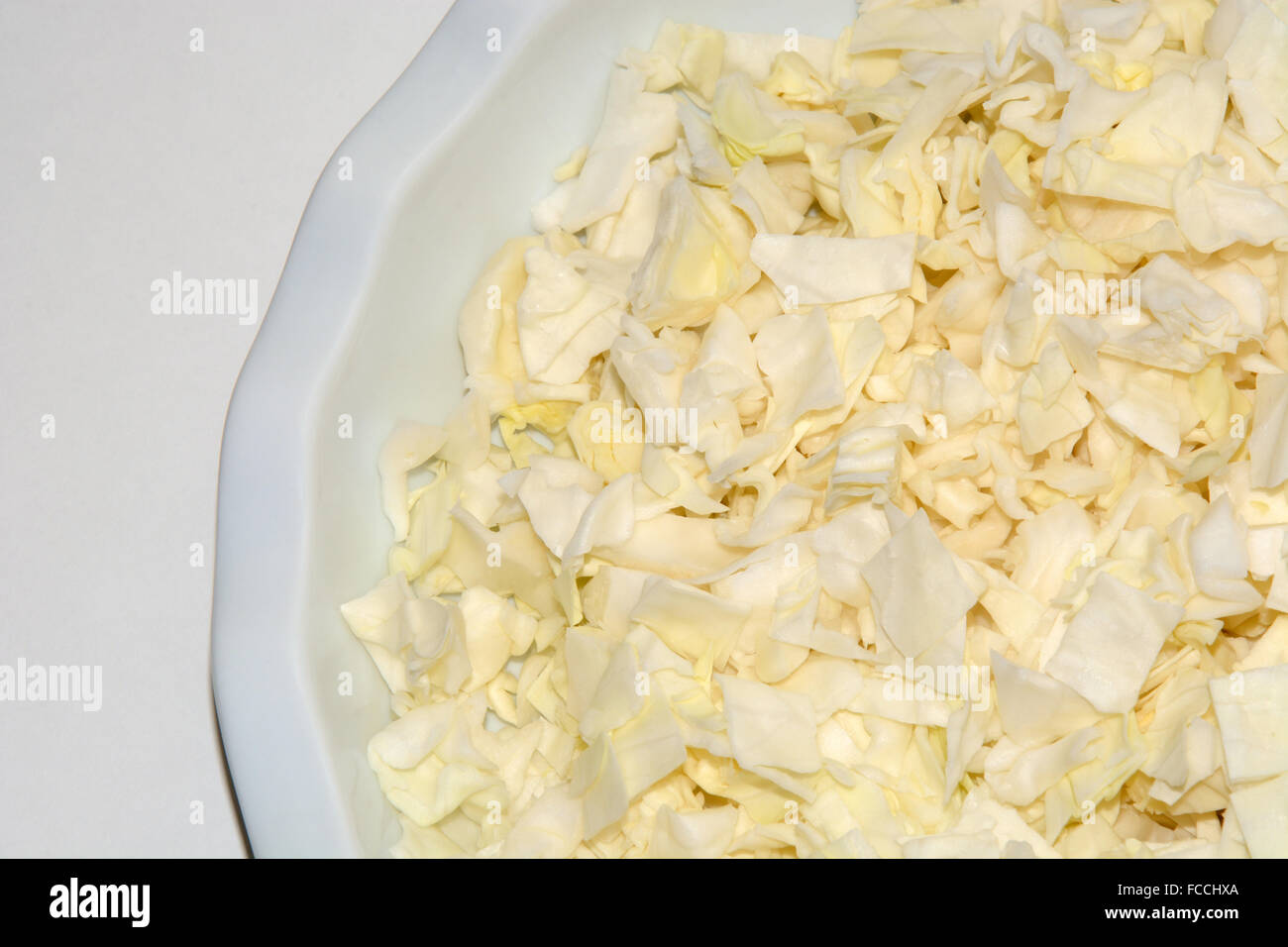 Chopped cabbage in plate hi-res stock photography and images - Alamy