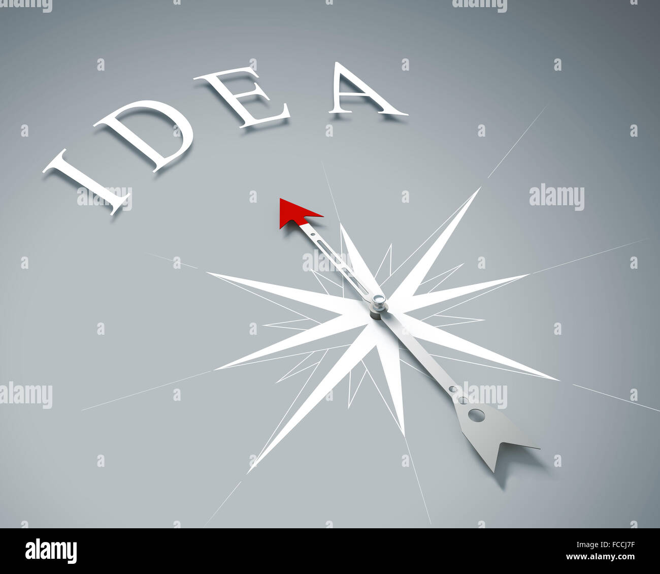 Conceptual image of compass pointing the direction Stock Photo - Alamy
