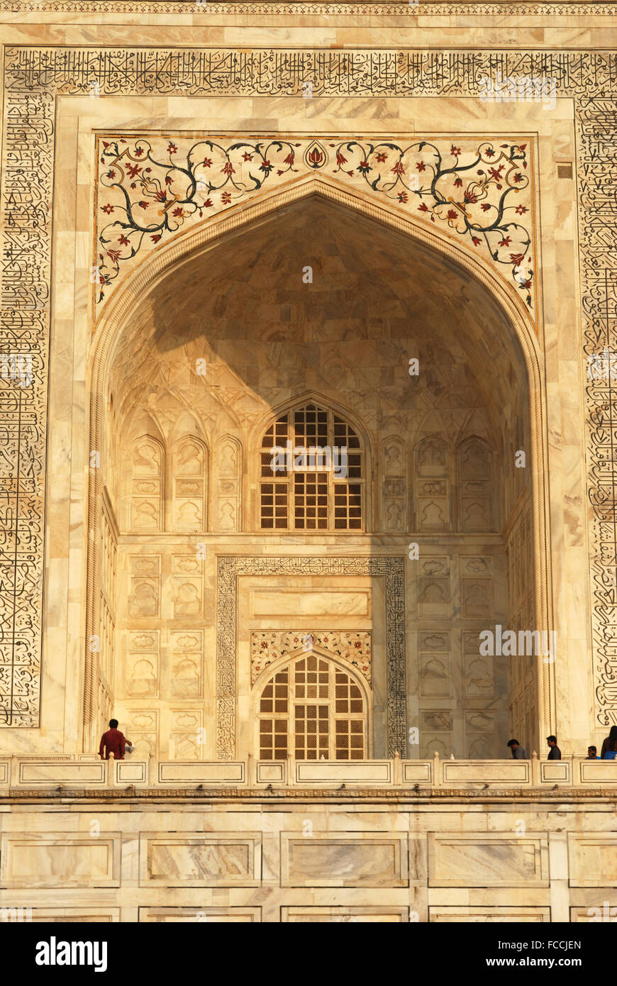 close up of taj mahal,agra,india.This marble architecture built by ...