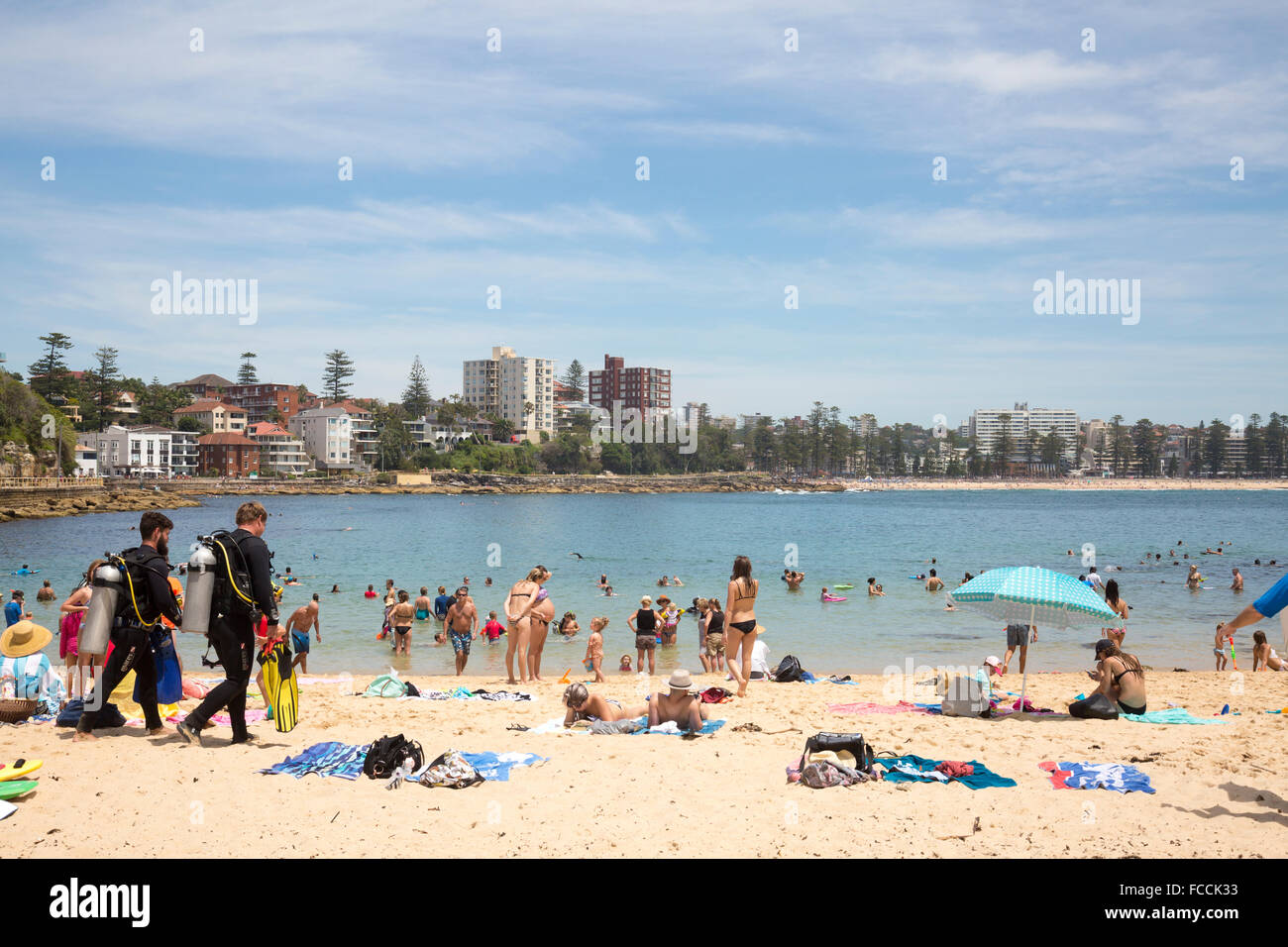 shelly-beach-in-manly-sydney-popular-beach-for-scuba-diving-and