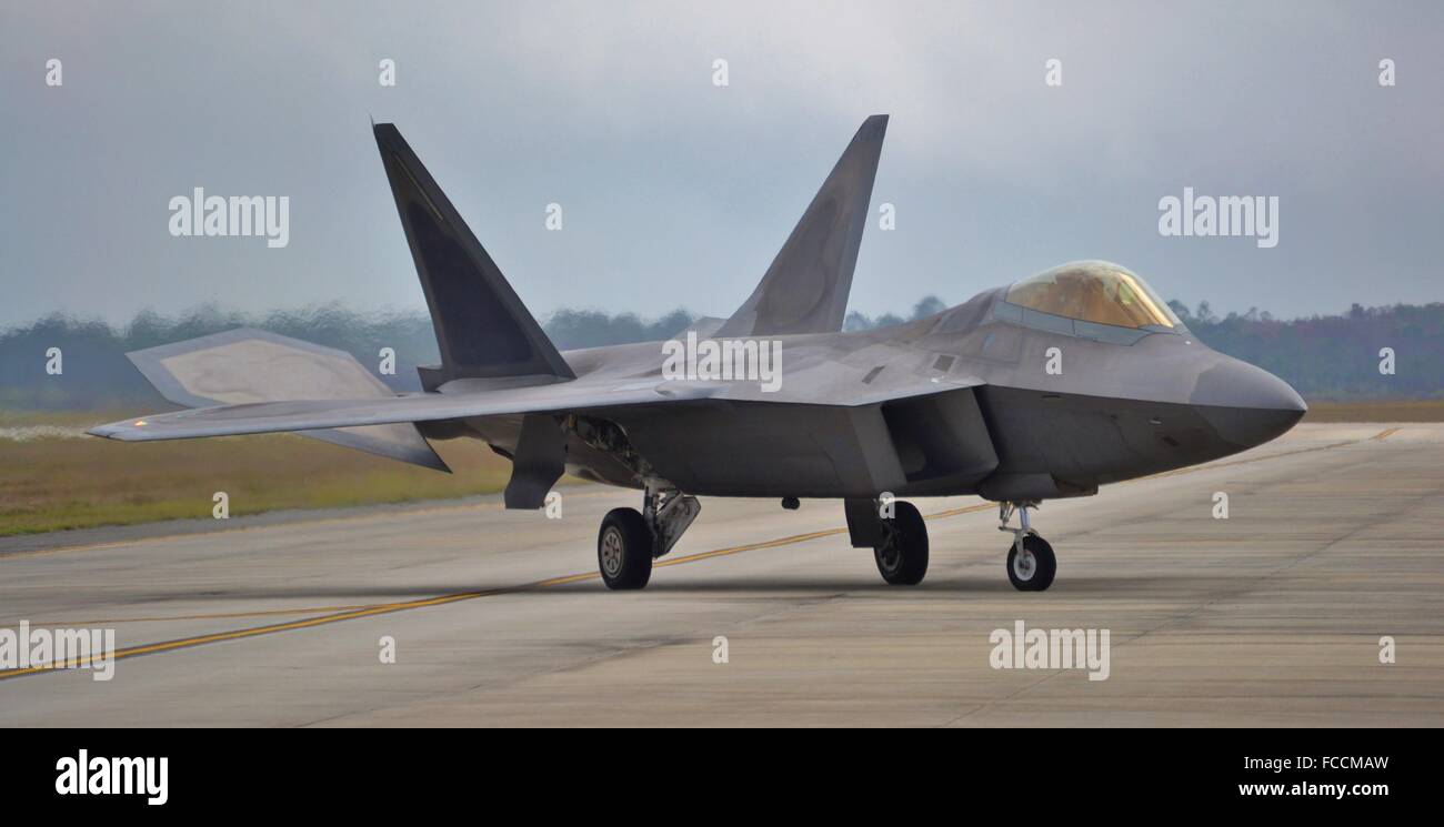Air Force F-22 Raptor Stealth Fighter Jet Stock Photo - Alamy