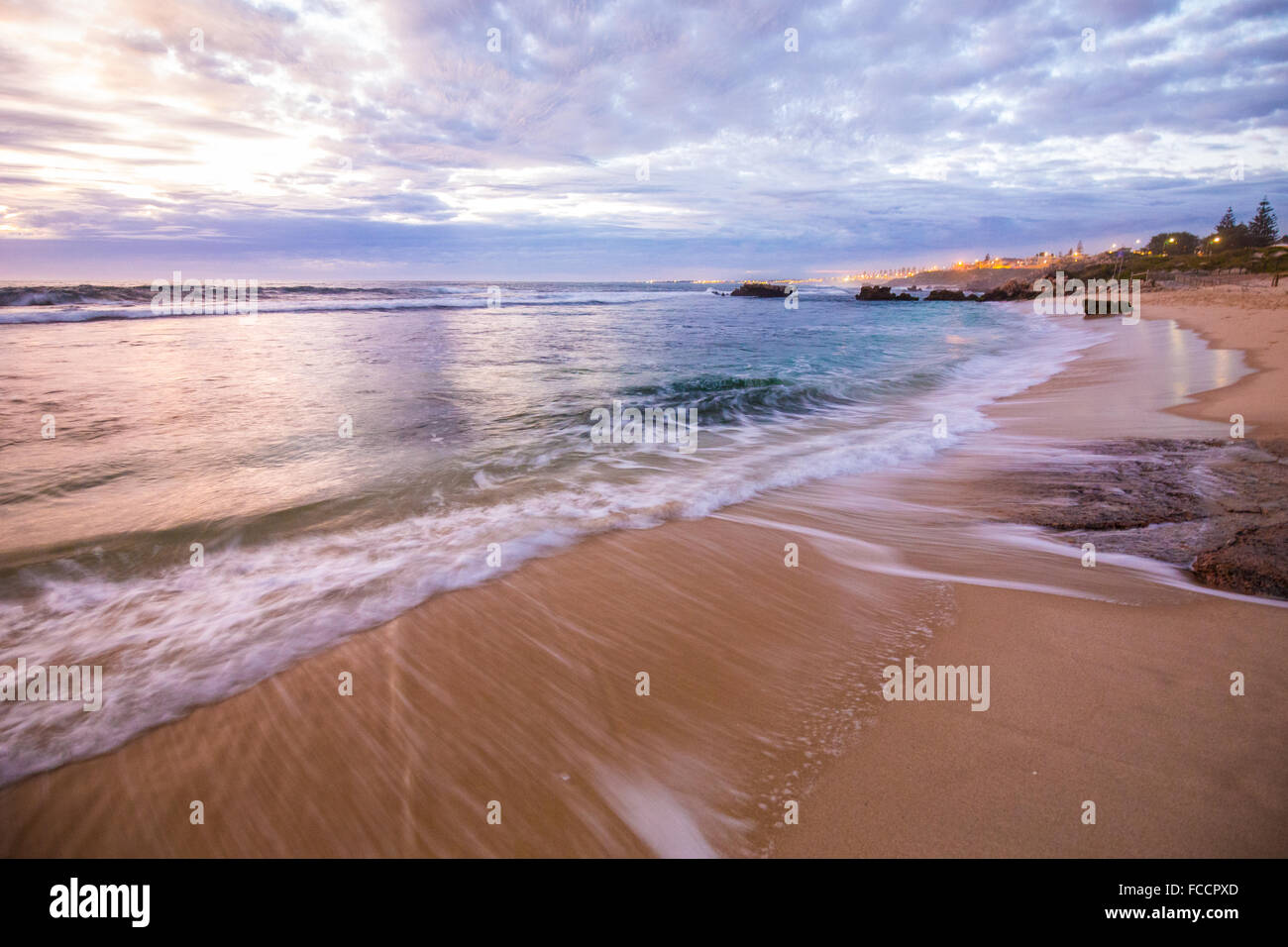 Water washing up on beach hi-res stock photography and images - Alamy