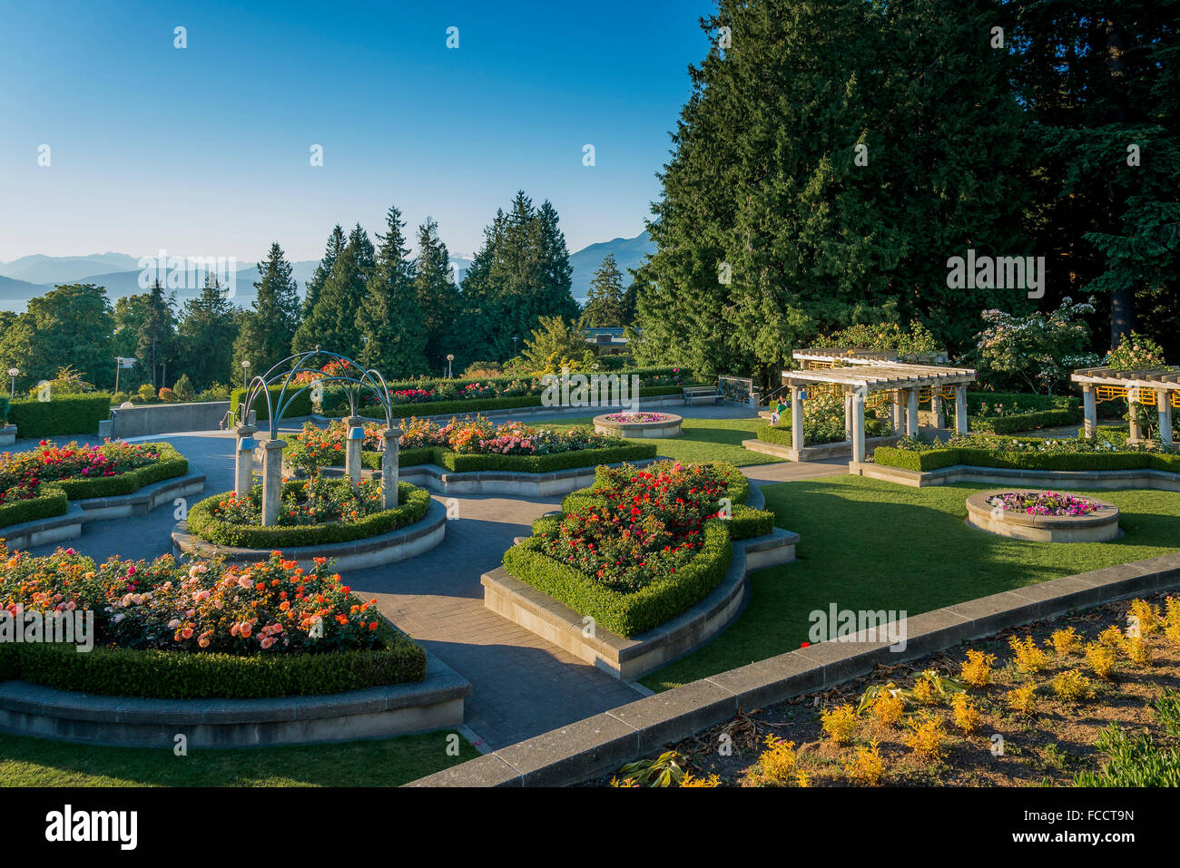 University of british columbia rose garden hi-res stock photography and ...