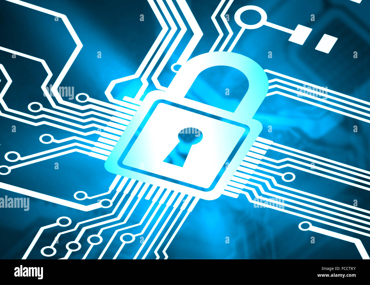 Background image of micro circuit with binary code Stock Photo - Alamy