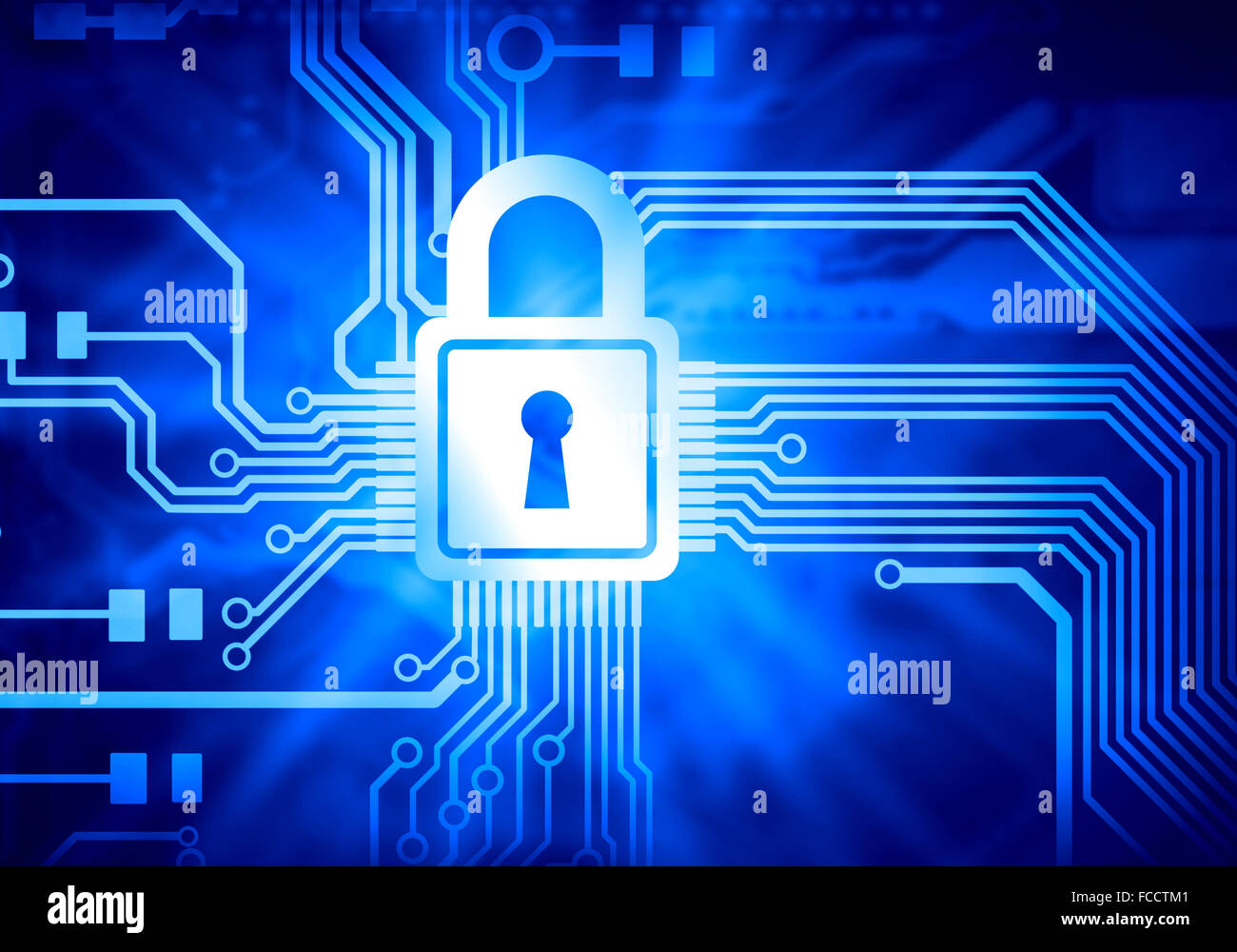 Background image of micro circuit with binary code Stock Photo - Alamy